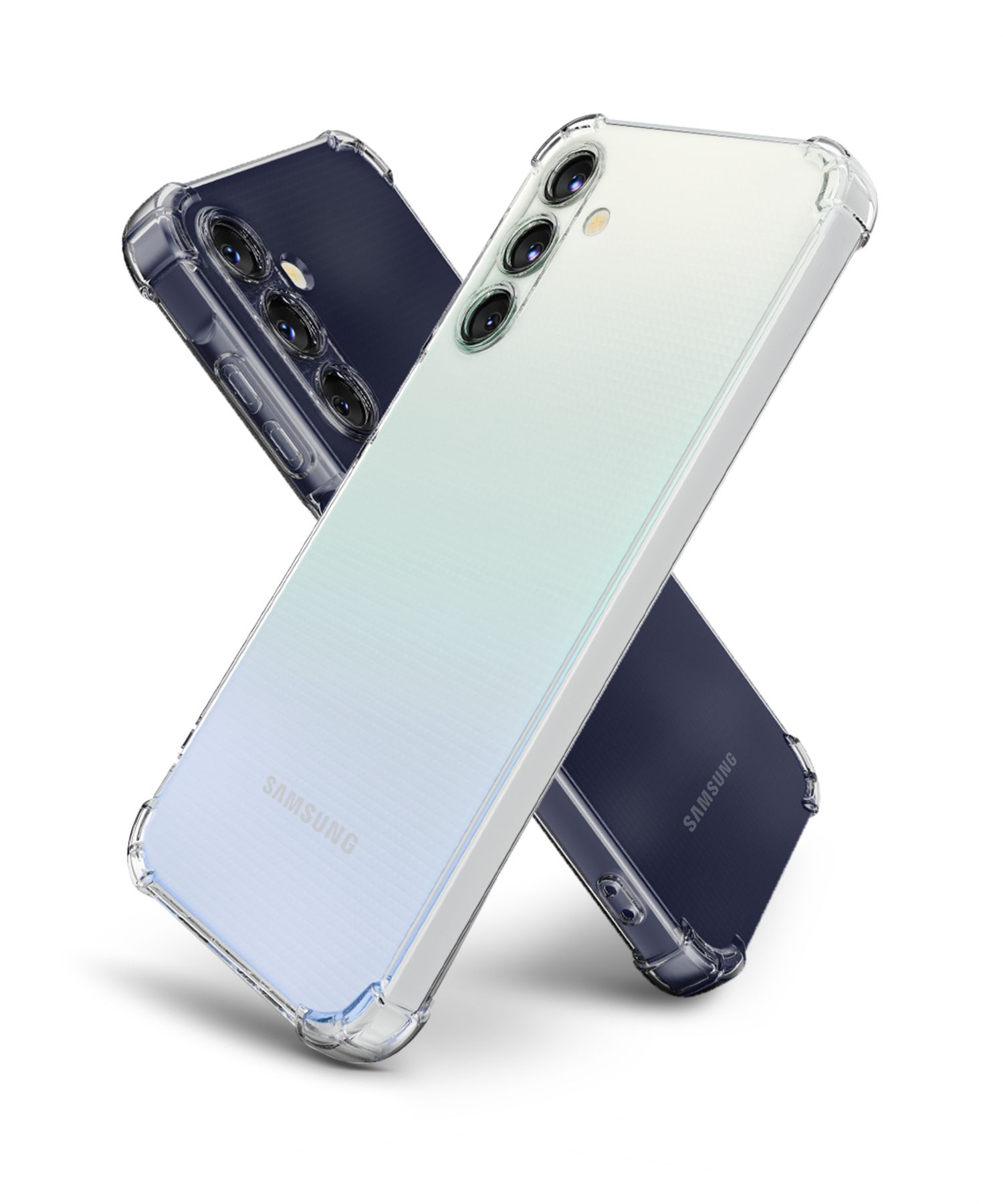 MUSINSA | SINJIMORU Galaxy A25 Airshield Jelly Soft Bumper Transparent ...