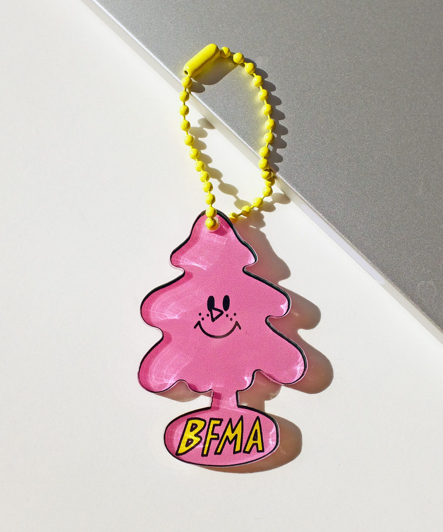 MUSINSA | BALLOON FRIENDS BFMA Pink Tree Acrylic Keyring
