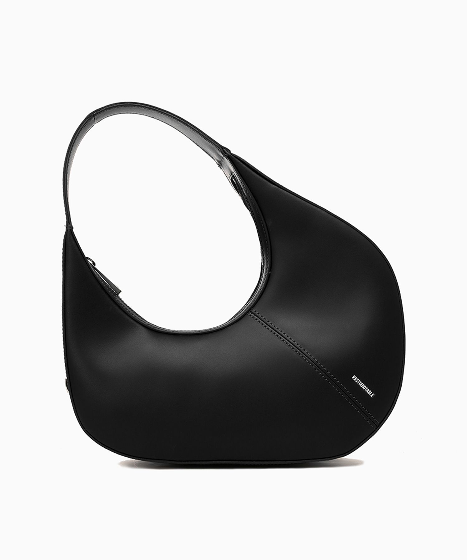 MUSINSA | STUDIOTABLE CREPE TOTE BAG, BLACK