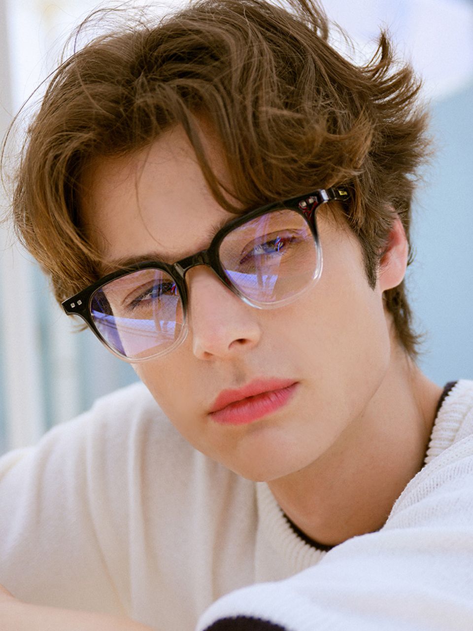 MUSINSA | MCCOIN CUBA 4color blue light blocking glasses