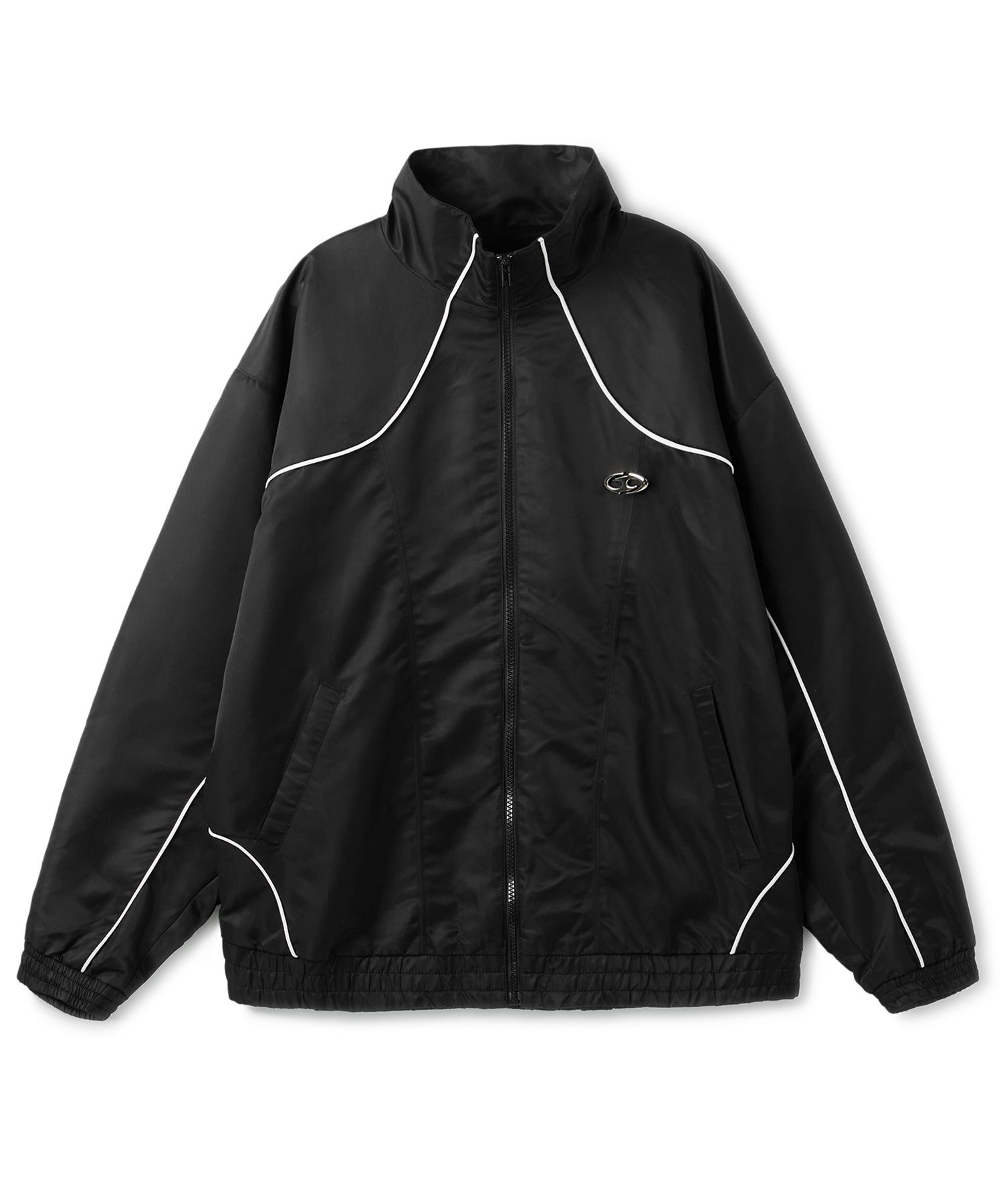 MUSINSA公式 | GOTTER GALLERY LOGO LINE SHELL NYLON JACKET_BK