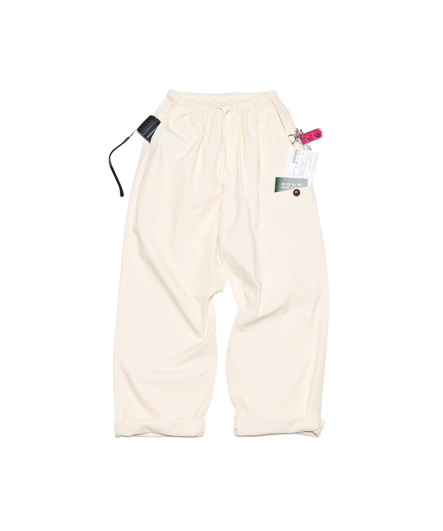MUSINSA公式 | HELLO SUNRISE HS Travel Pants_Ivory