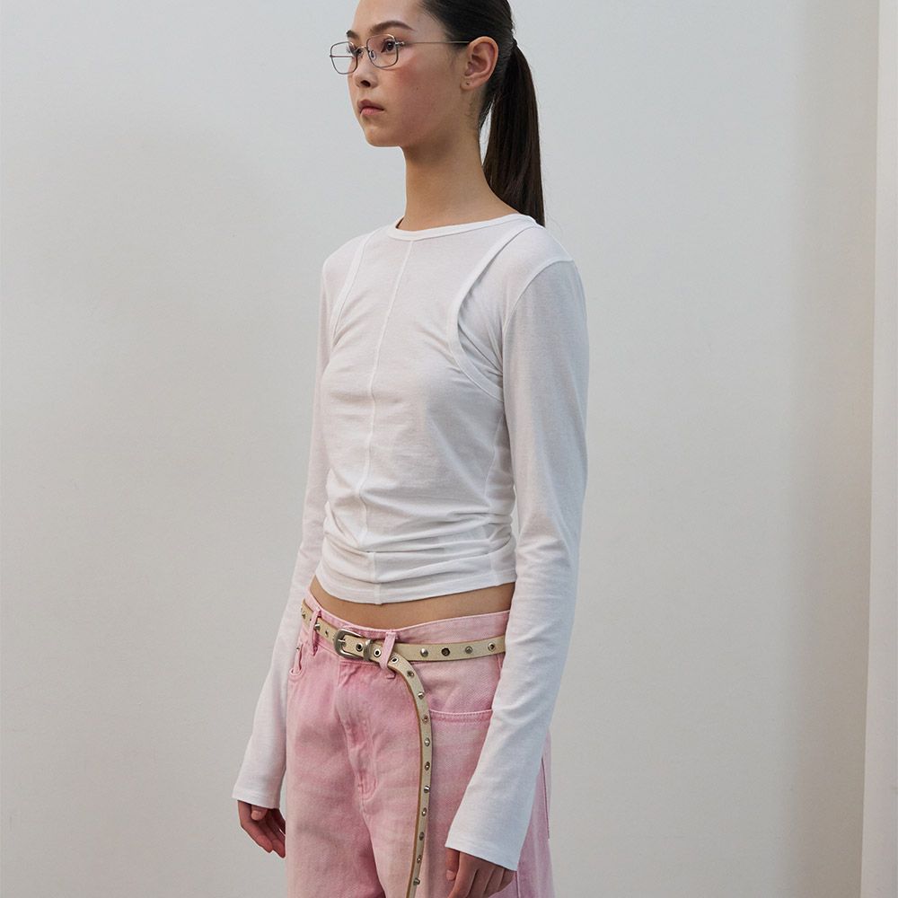 MUSINSA | LCDC TM LAYERED LONG SLEEVE JERSEY TOP