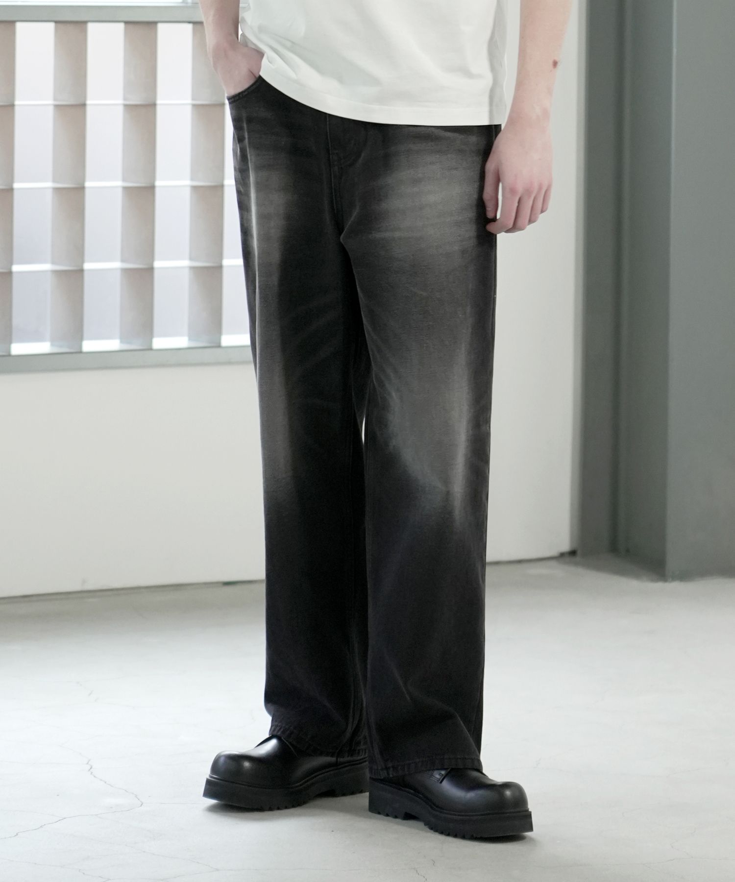 MUSINSA | WAAR [-6cm short version added] M219 All Cat Two Point Pants ...