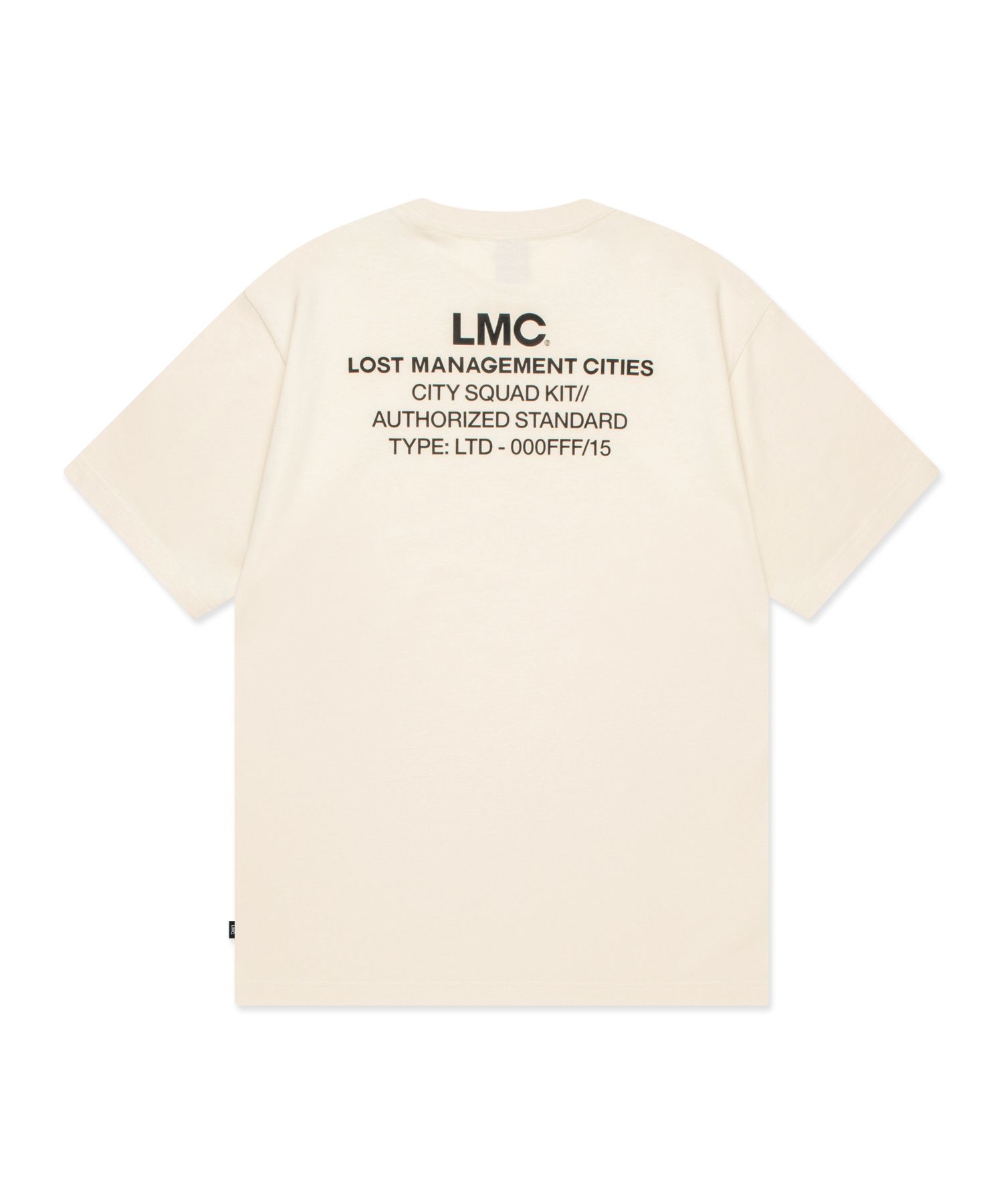 MUSINSA | LMC AUTHORIZED STANDARD TEE cream