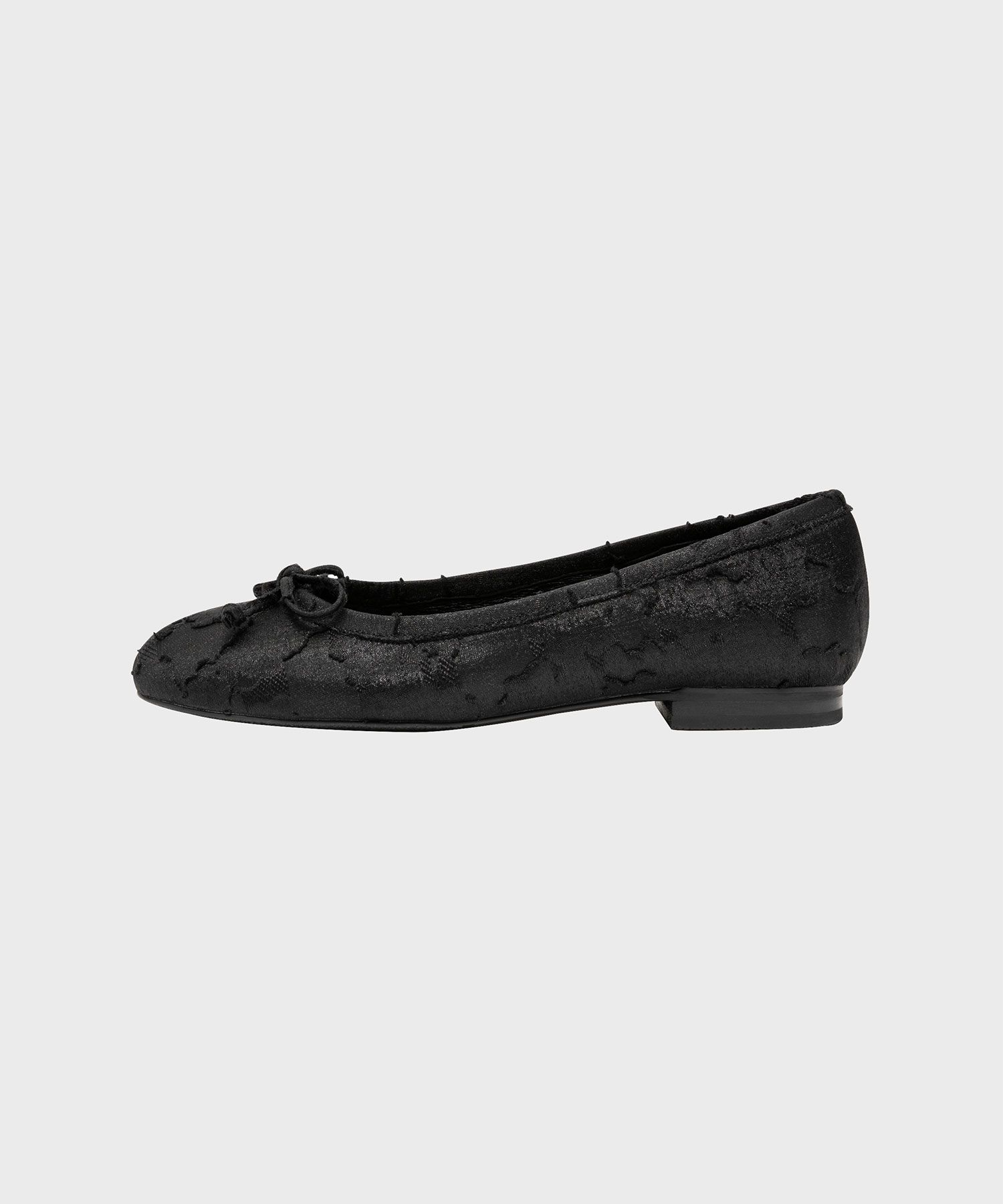MUSINSA | CAHAYA Jacquard Flat_Black