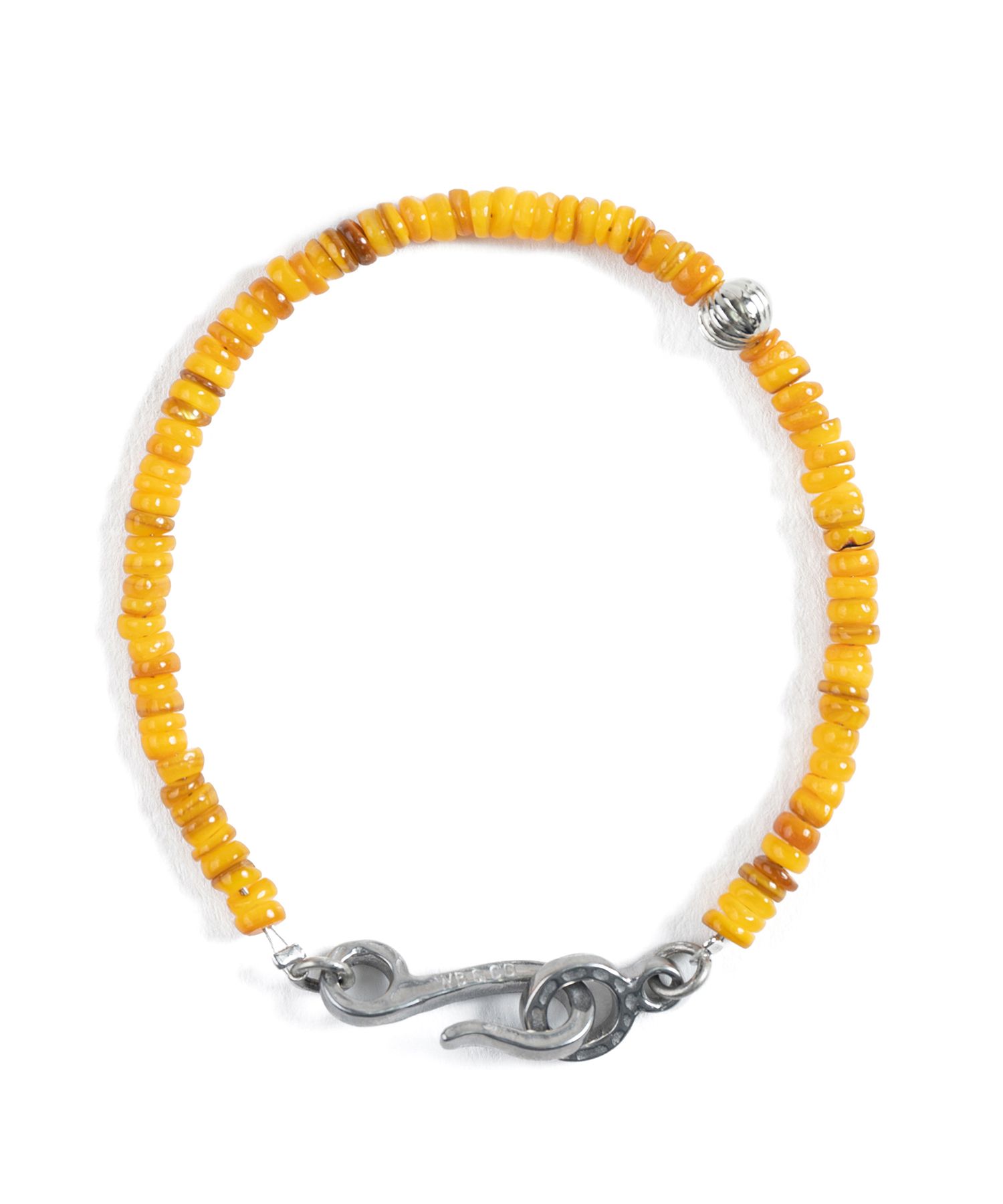 MUSINSA | WILD BRICKS SB BEADS BRACELET (yellow)