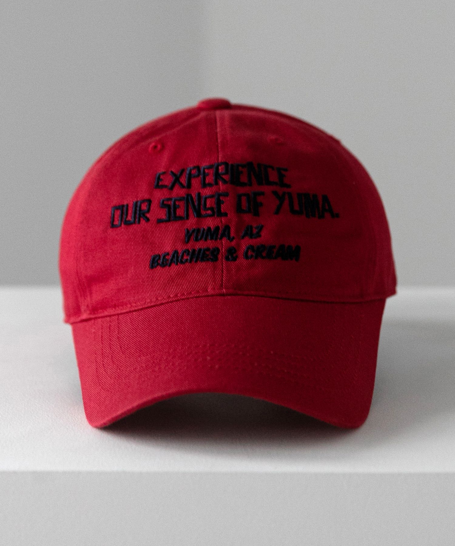MUSINSA | BEACHESANDCREAM YUMA. AZ BALL CAP-RED