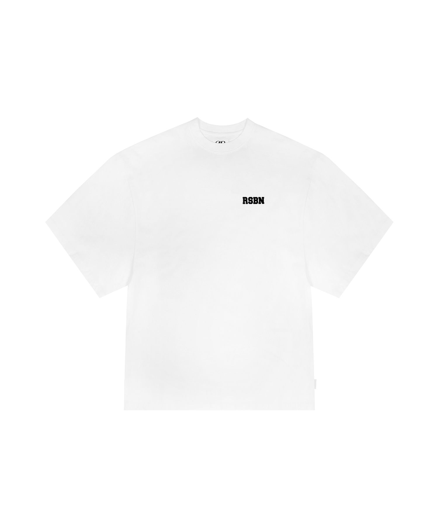 MUSINSA | BORN TO WIN RSBN OVER FIT T-SHIRTS [WHITE]
