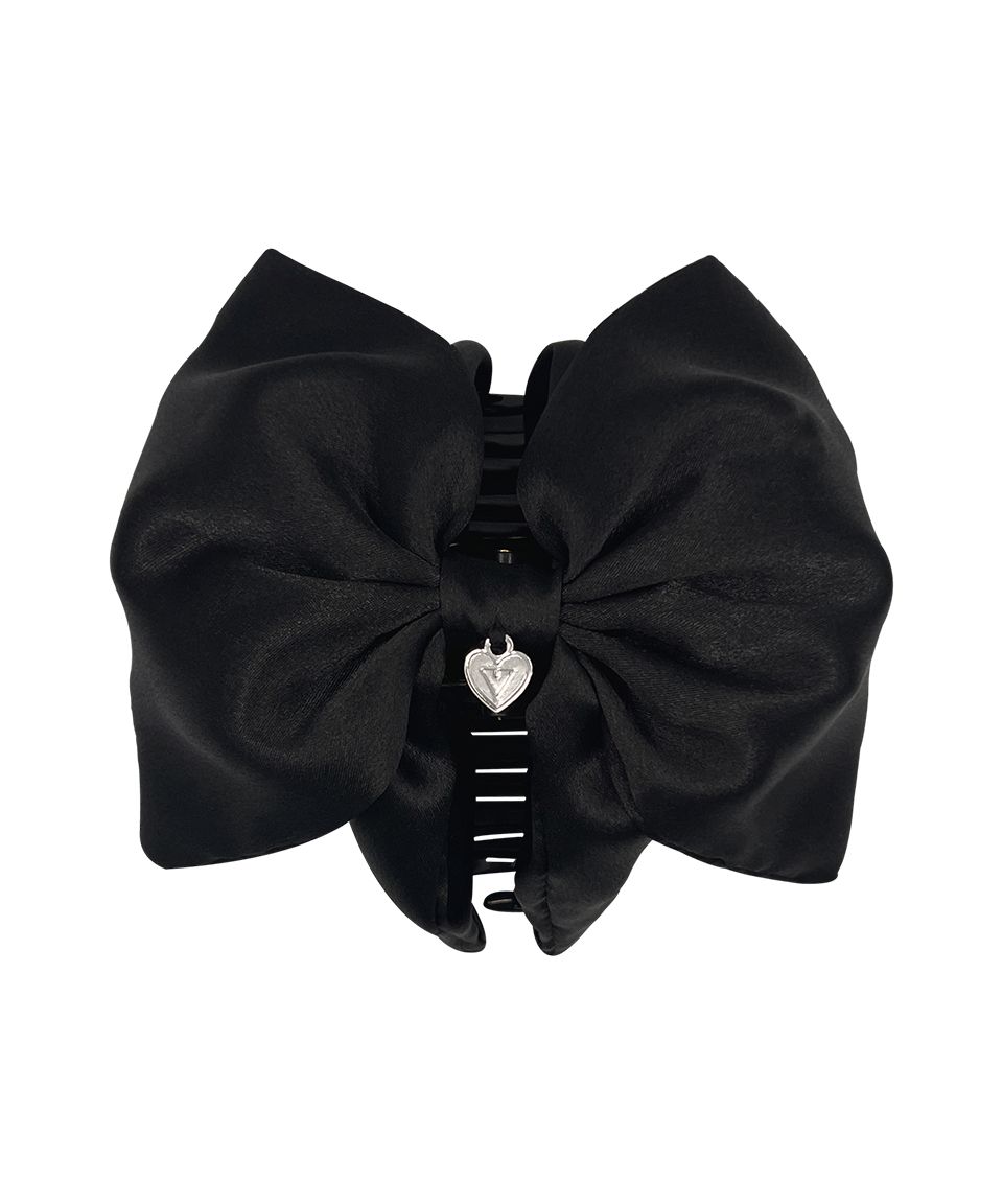 MUSINSA | VVV Big Ribbon Satin Hair tongs
