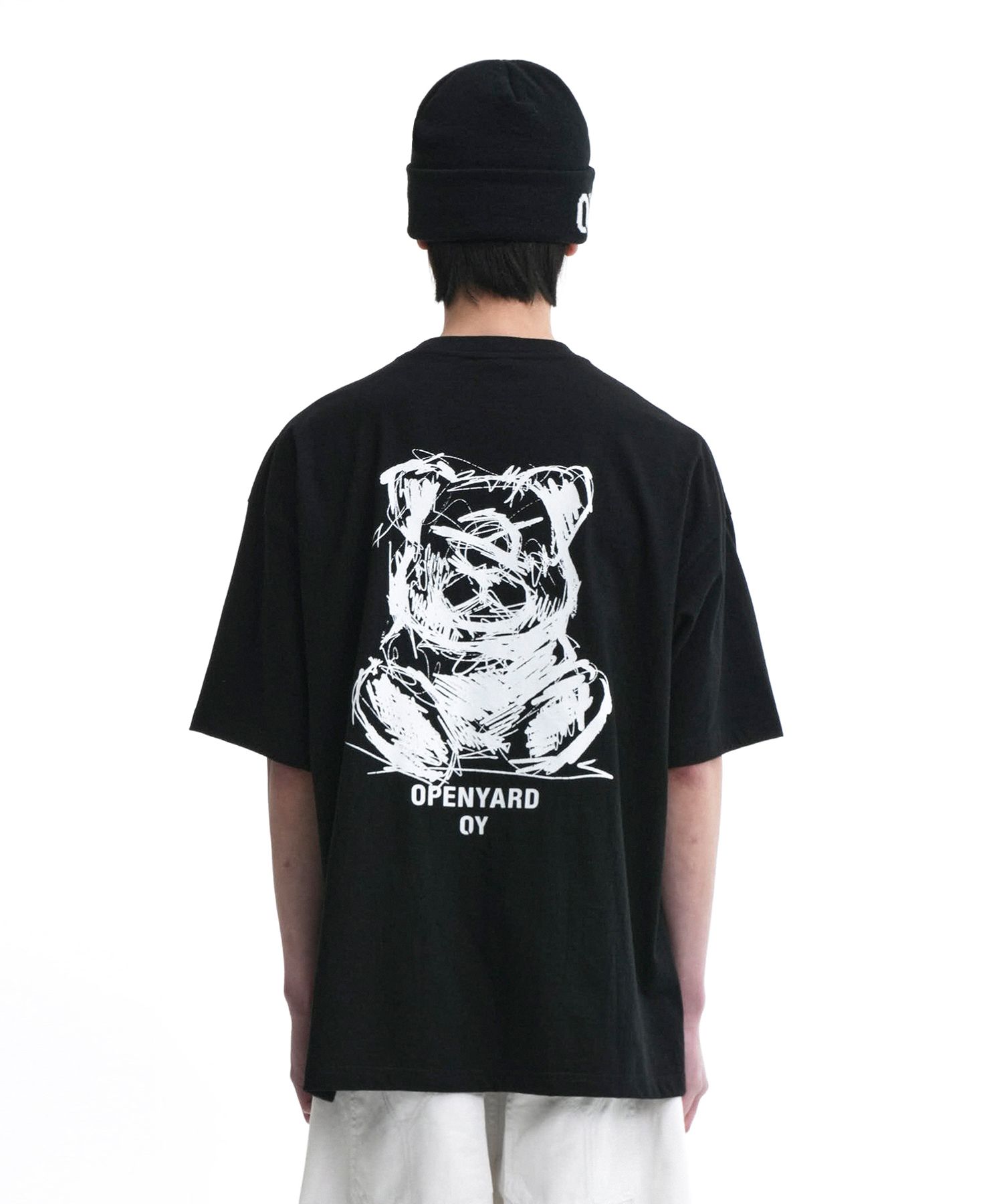 MUSINSA | OY BACK SKETCH ODOLLY T-BLACK