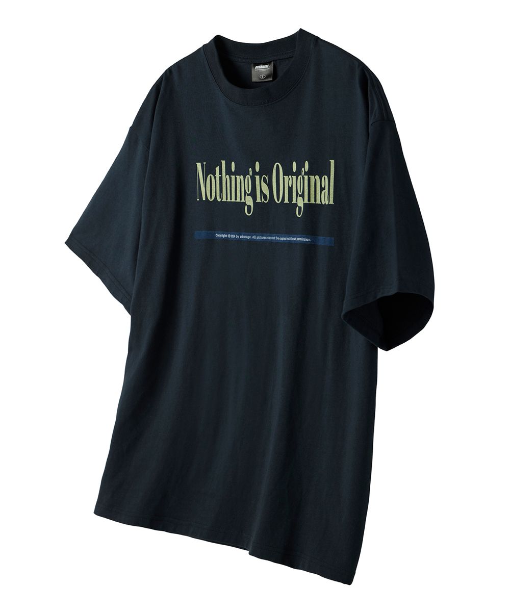 MUSINSA | URBANAGE Nothing is Original Over Short Sleeve_Navy