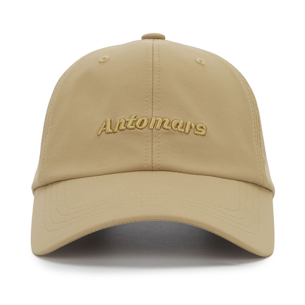 MUSINSA | ANTOMARS ANTOMARS EMBO Logo Ball Cap - Beige