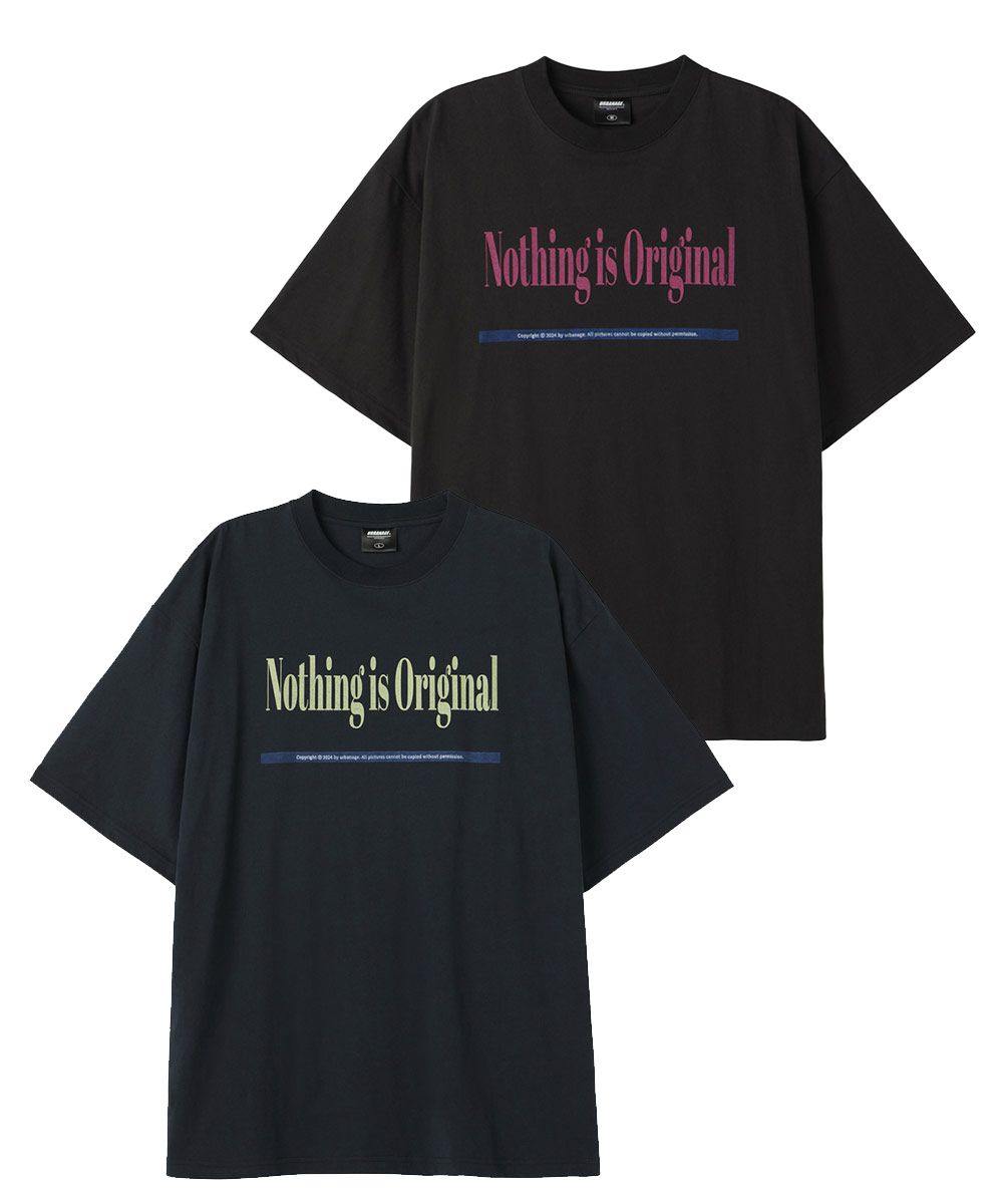 MUSINSA公式 | URBANAGE [2PACK] Nothing is Original Over Short Sleeve (2COLOR)