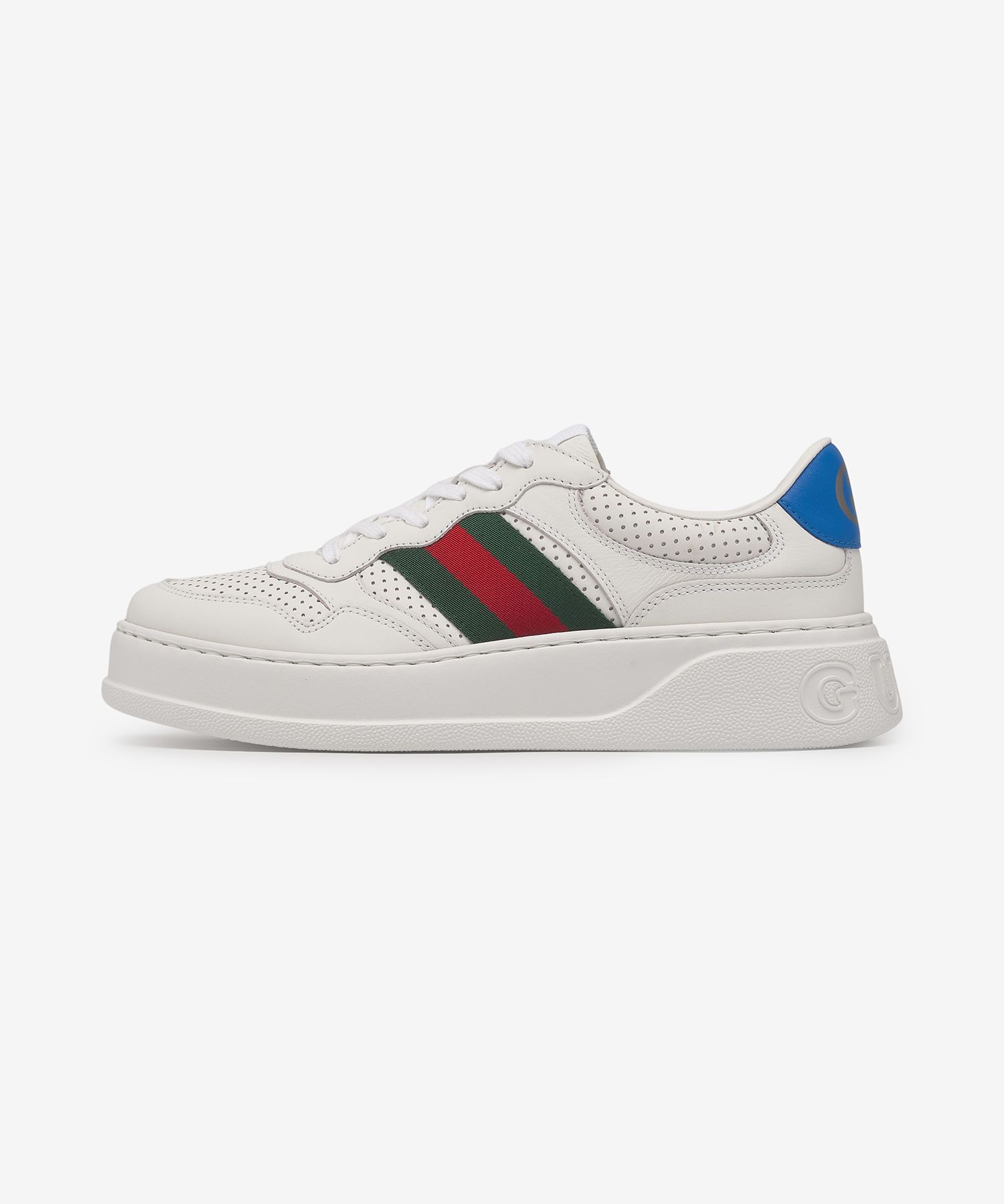 MUSINSA | GUCCI Web Sneakers-White / 669698UPG109060