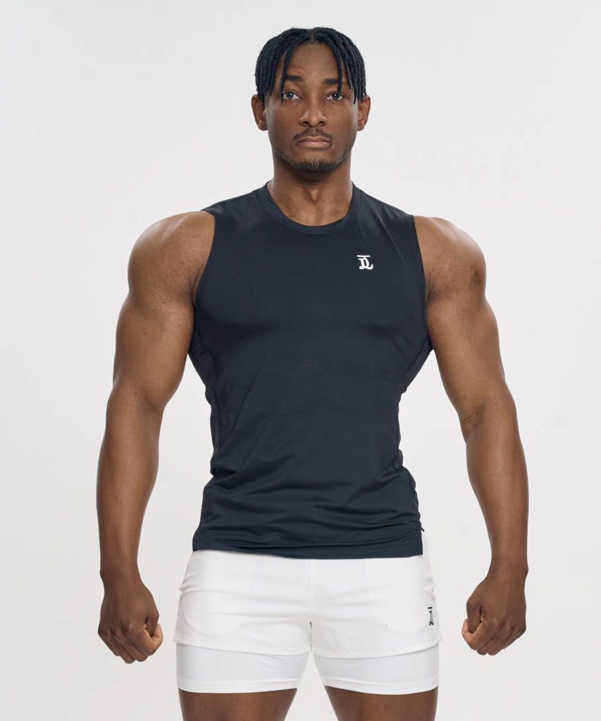 MUSINSA | TOLANCE Active Air Support Tank - Black