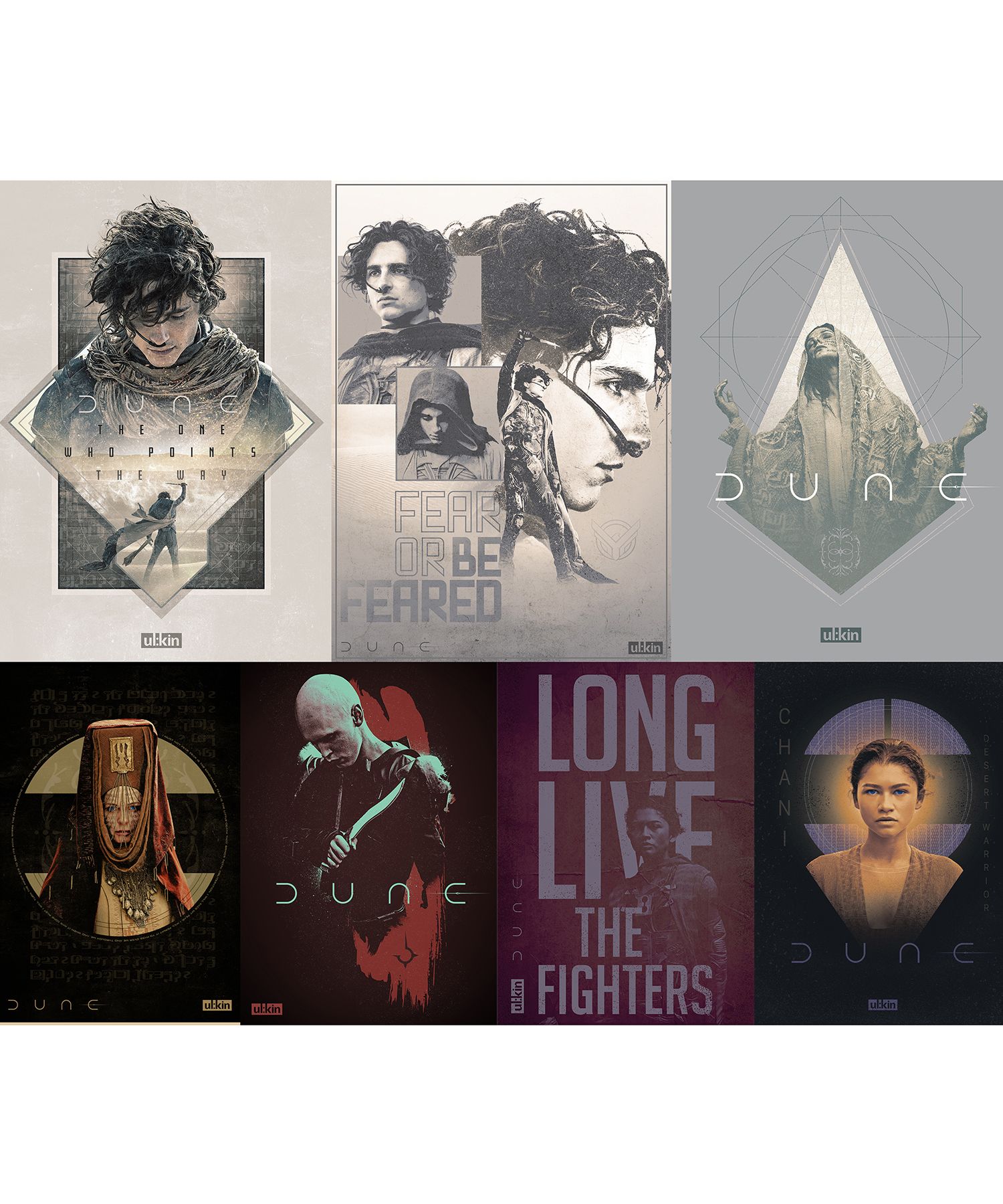 MUSINSA | ULKIN CANVAS Dune Poster Set of 7