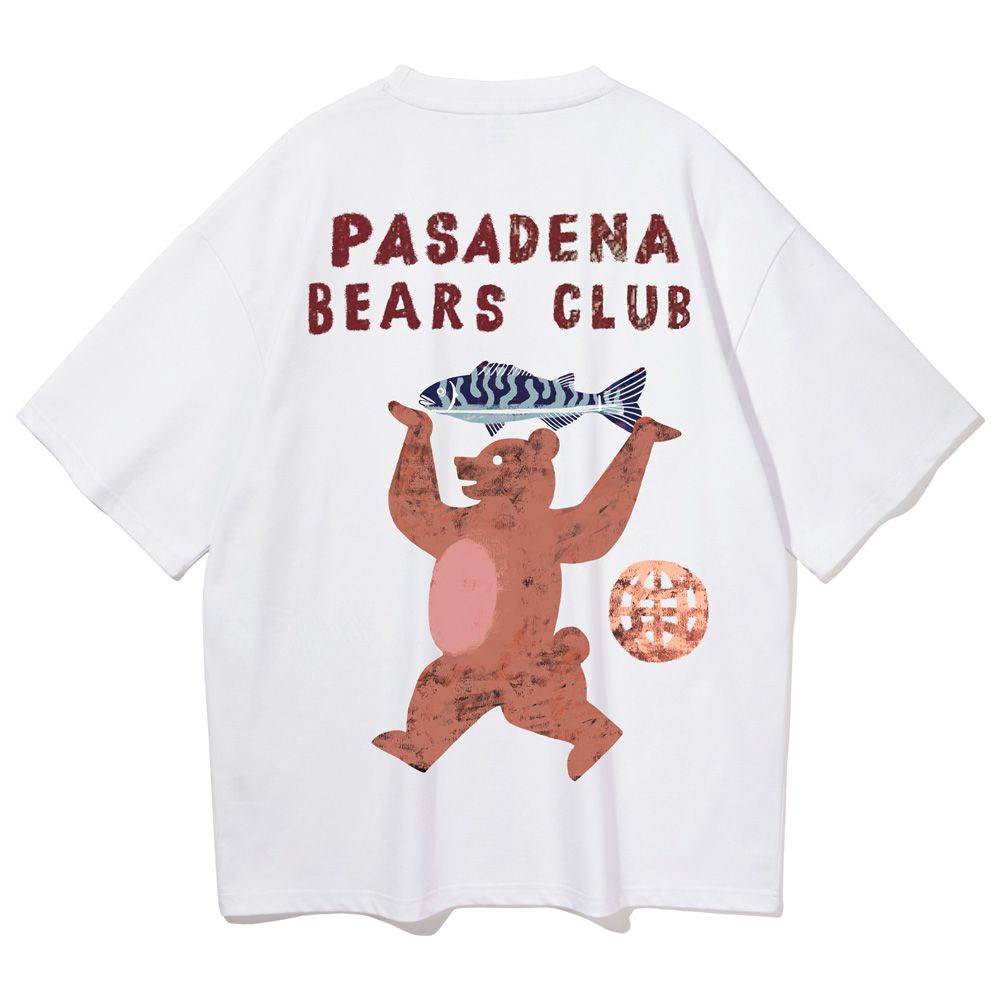 MUSINSA | ALVINCLO Bears Club Oversized Fit Short Sleeve T-Shirt ...