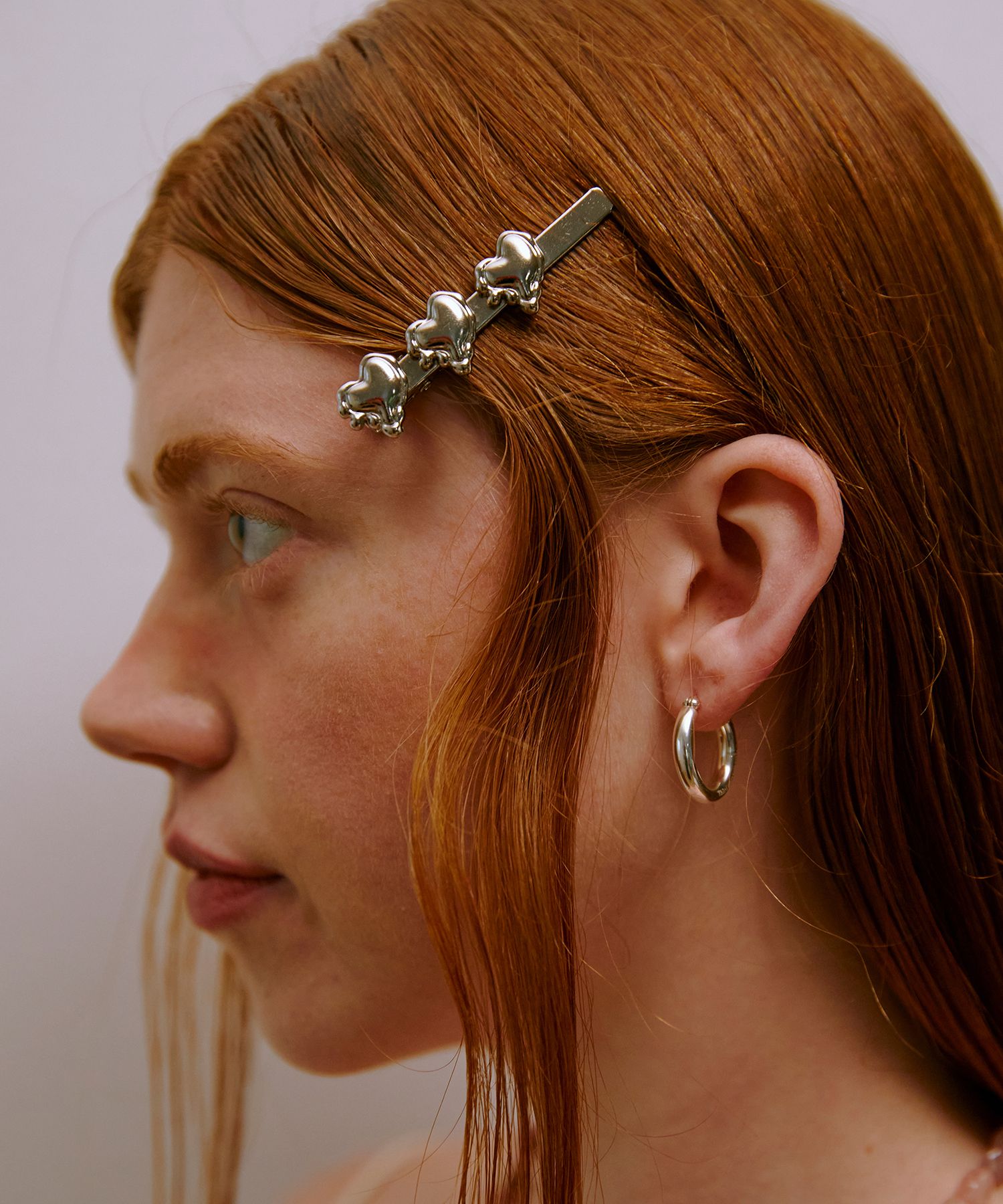 MUSINSA | THIRD MOVEMENT Triple-melting heart hairpin