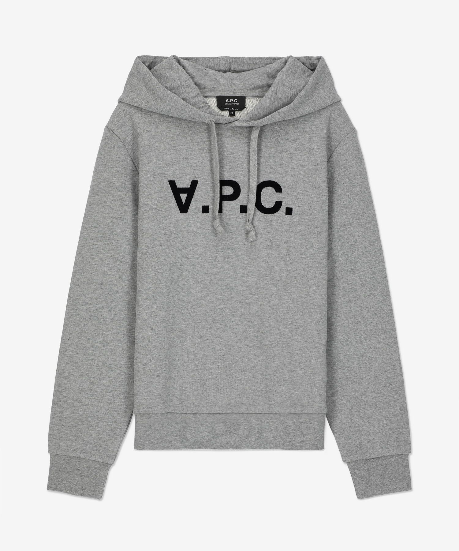 MUSINSA公式 | A.P.C. Grand VPC Standard Fit Hood - Grey / COHBNM27908TPI