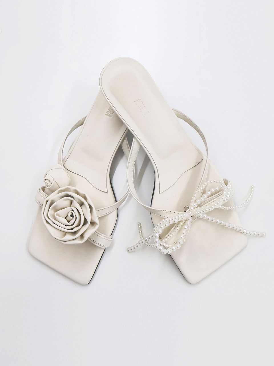 MUSINSA | ASURA CUSTOM LEATHER MULE (IVORY)