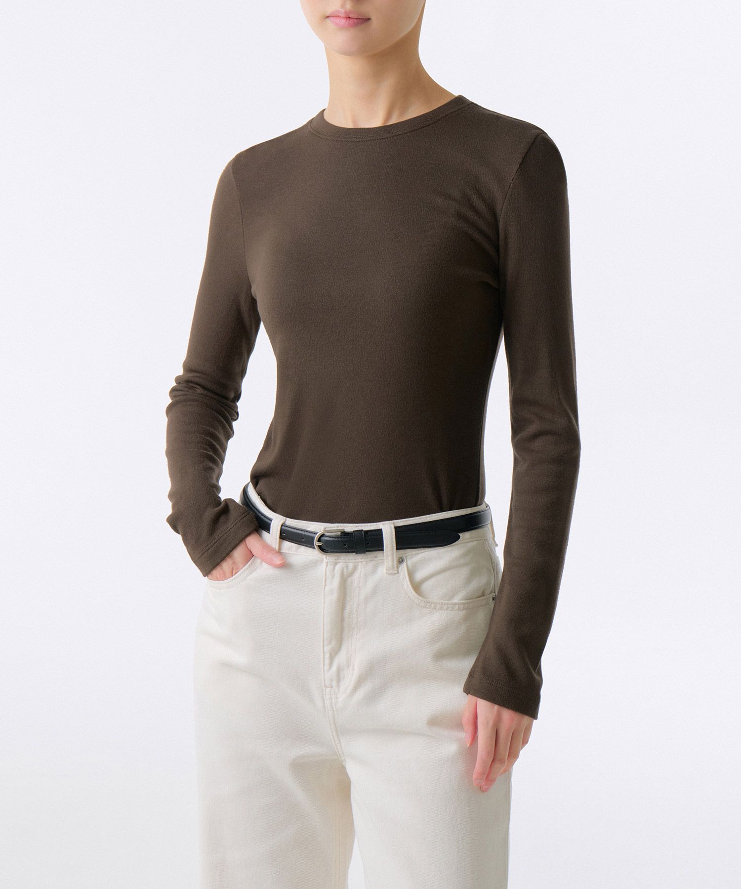 MUSINSA公式 | MUSINSA STANDARD WOMAN [HIT STANDARD] Women's Fleece Slim ...