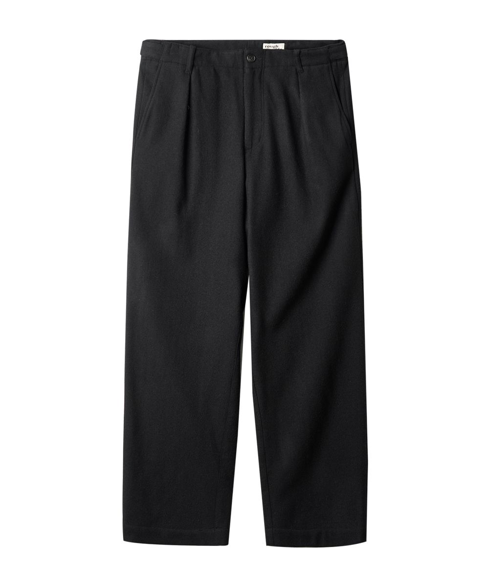 MUSINSA | ROUGH SIDE Reporter Pants Black