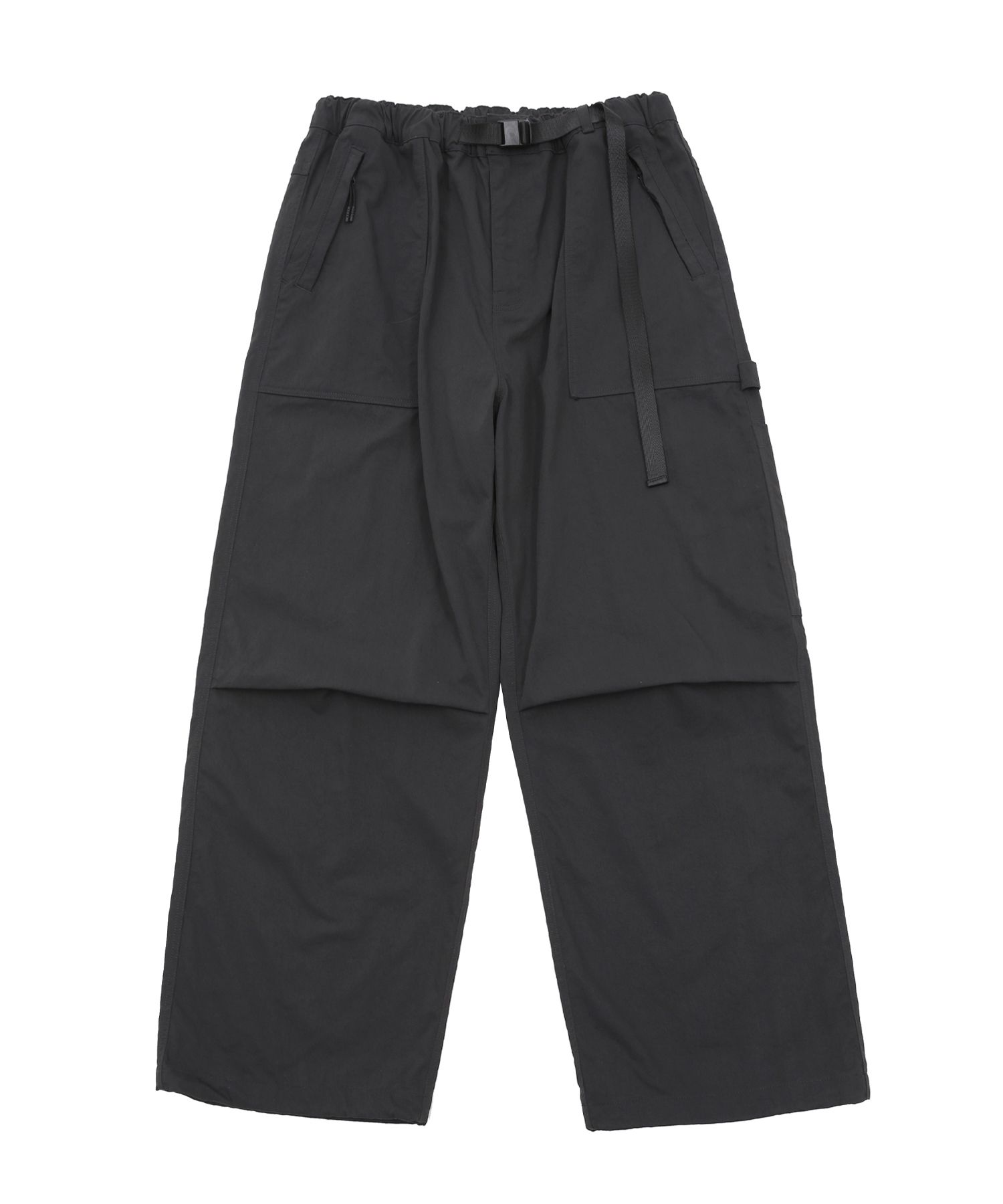 MUSINSA | HAVEOFFDUTY Nylon Twill Multi-Pocket Fertig Pants (Dark Gray)