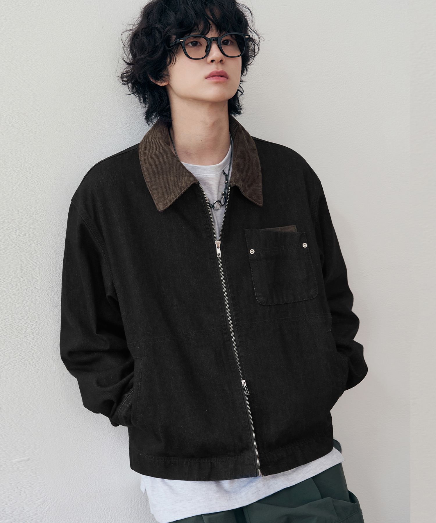 MUSINSA | OURDAYZ Field work jacket [BLACK]