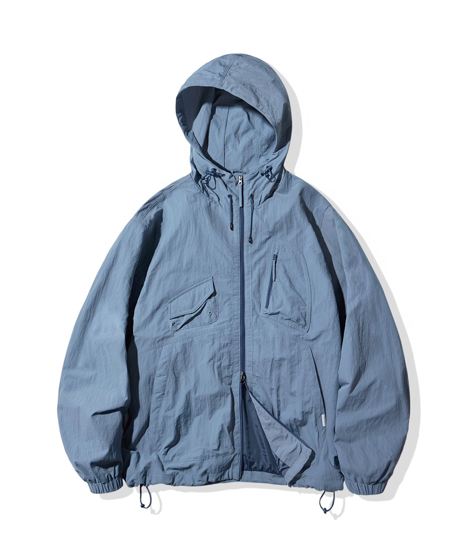 MUSINSA | Codegraphy Nylon Taslan Work Windbreaker_Sky Blue