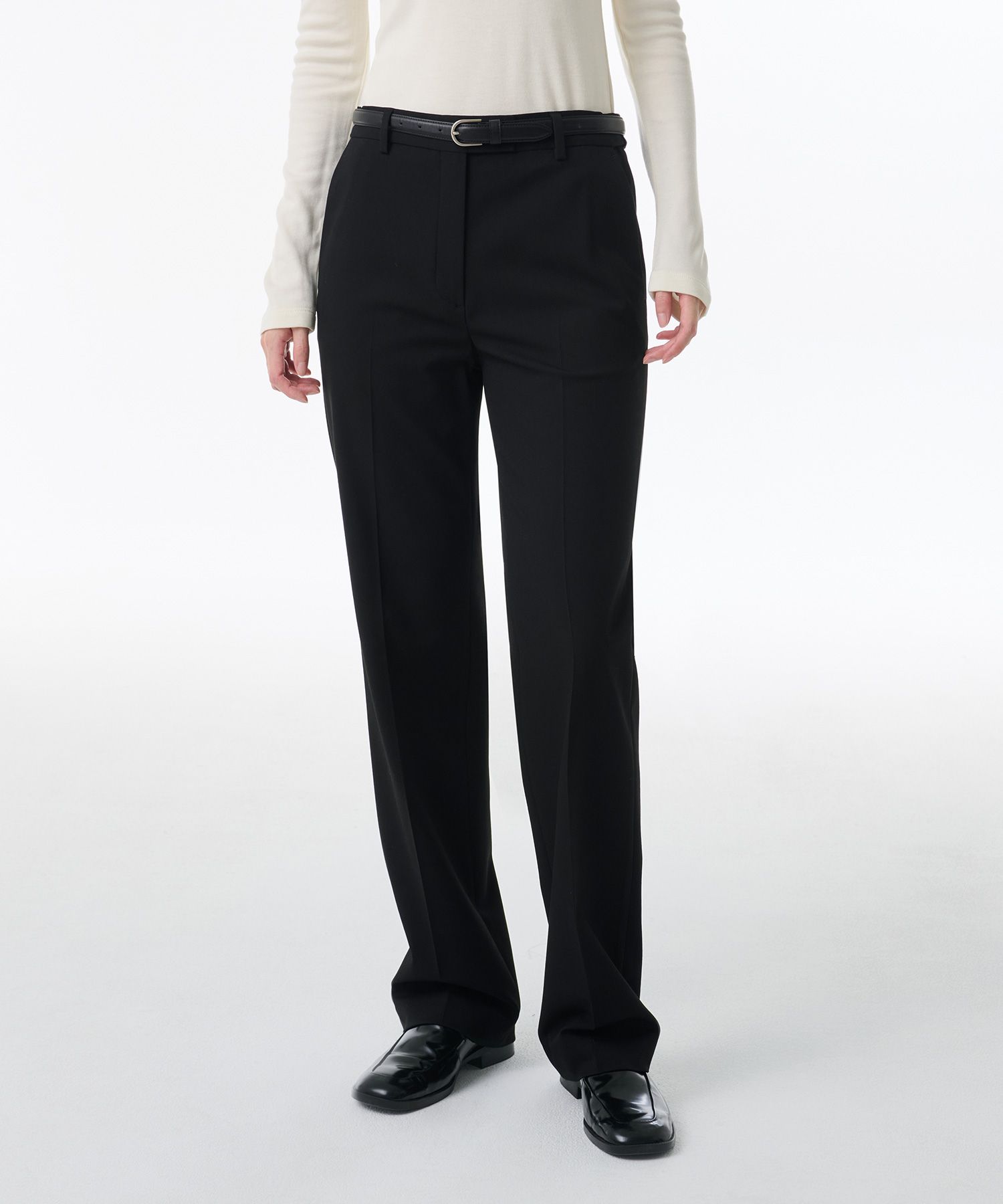 MUSINSA | MUSINSA STANDARD WOMAN Women's Slim Straight Hidden Banding ...