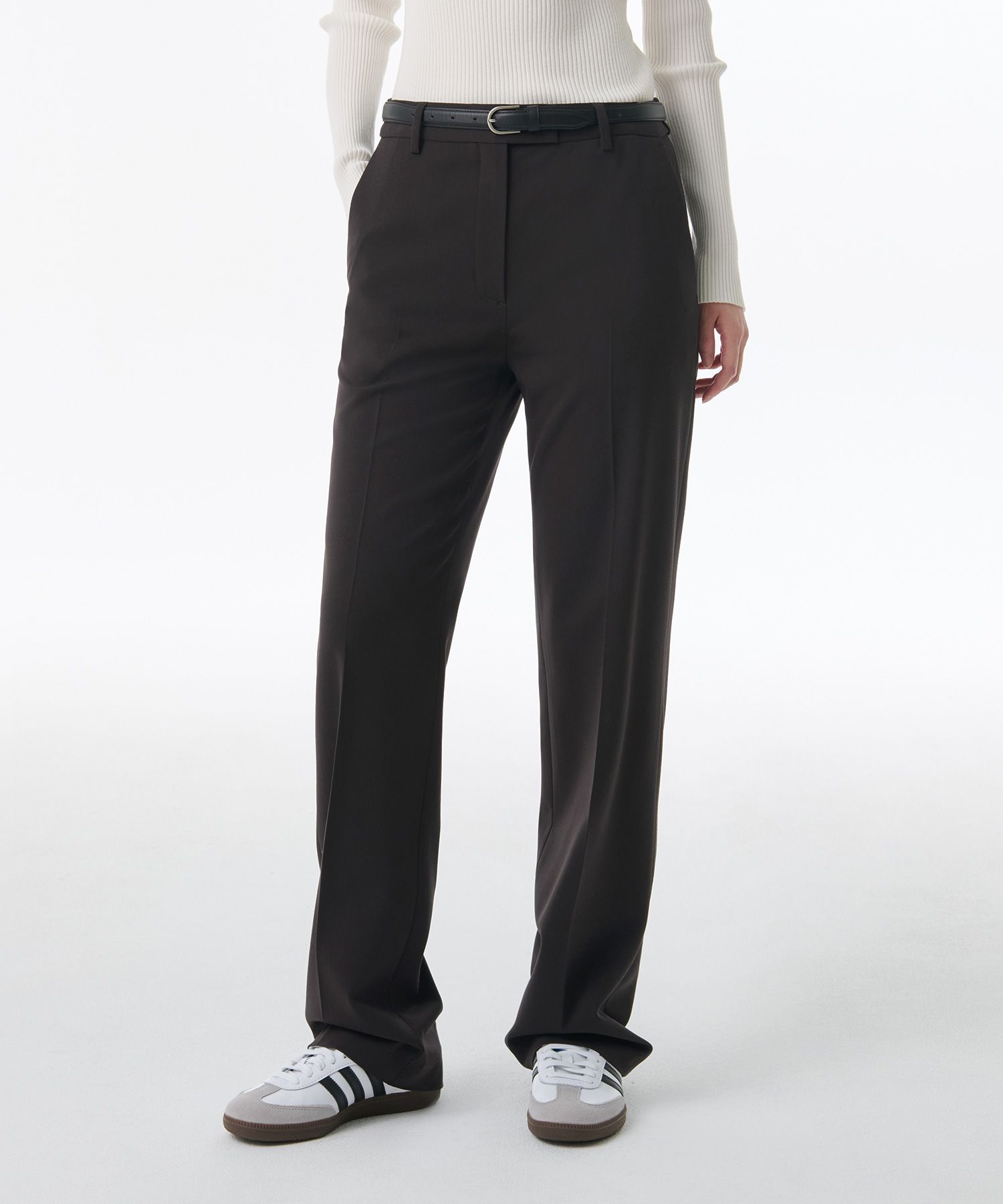 MUSINSA | MUSINSA STANDARD WOMAN Women's Slim Straight Hidden Banding ...