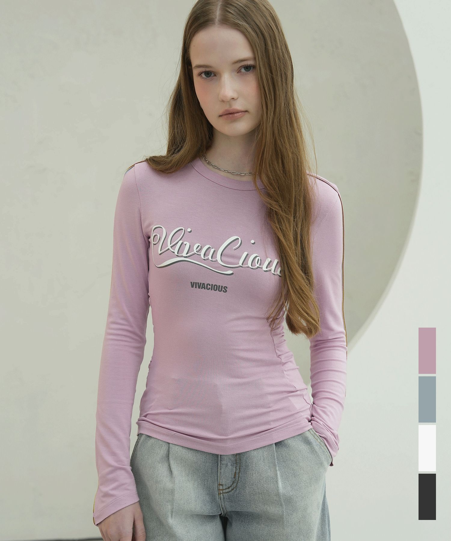 MUSINSA公式 | VIVACIOUS VIVA Long Sleeve - 4COL