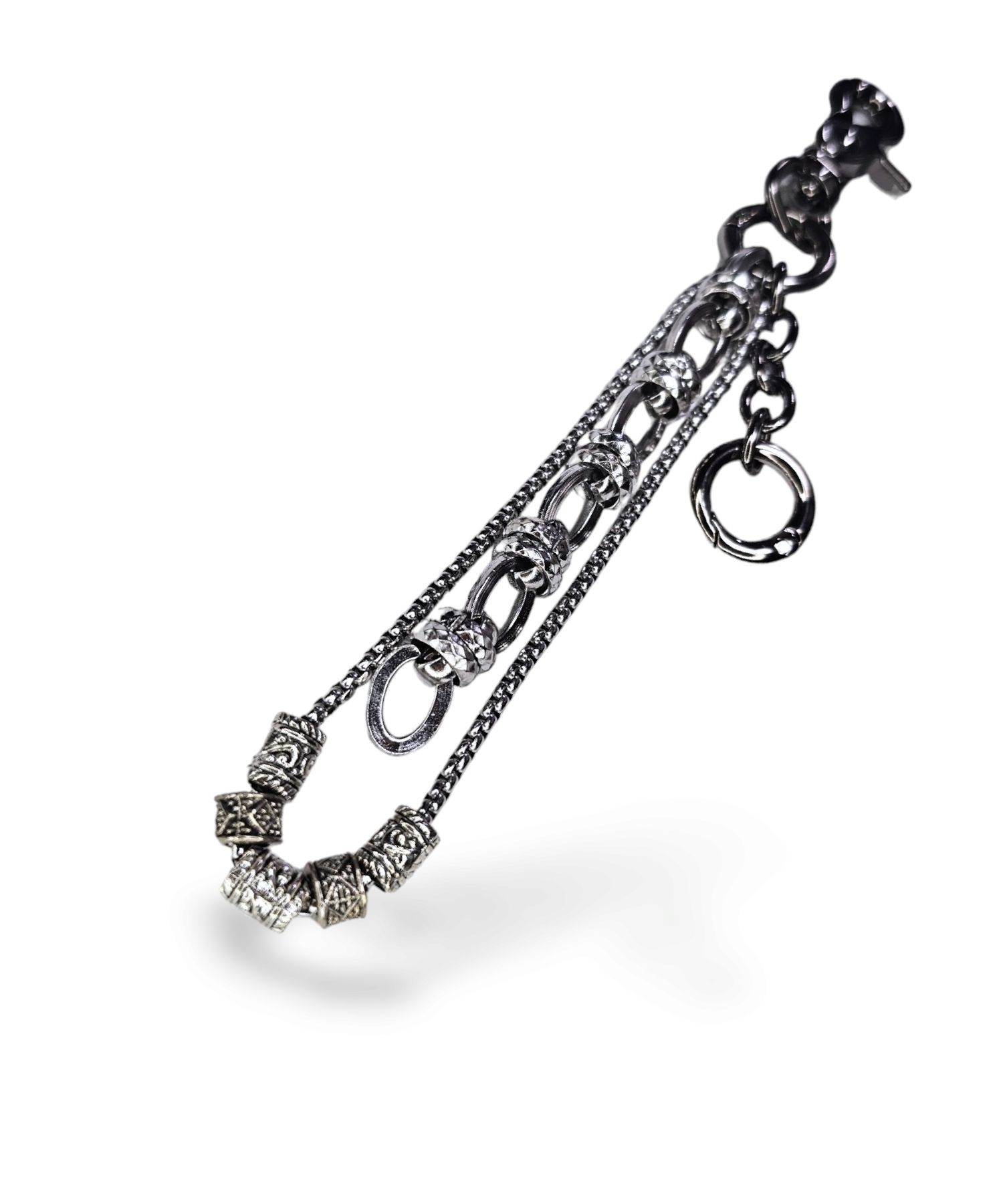 MUSINSA | MILK WAVE Heritage Loop Chain Keyring