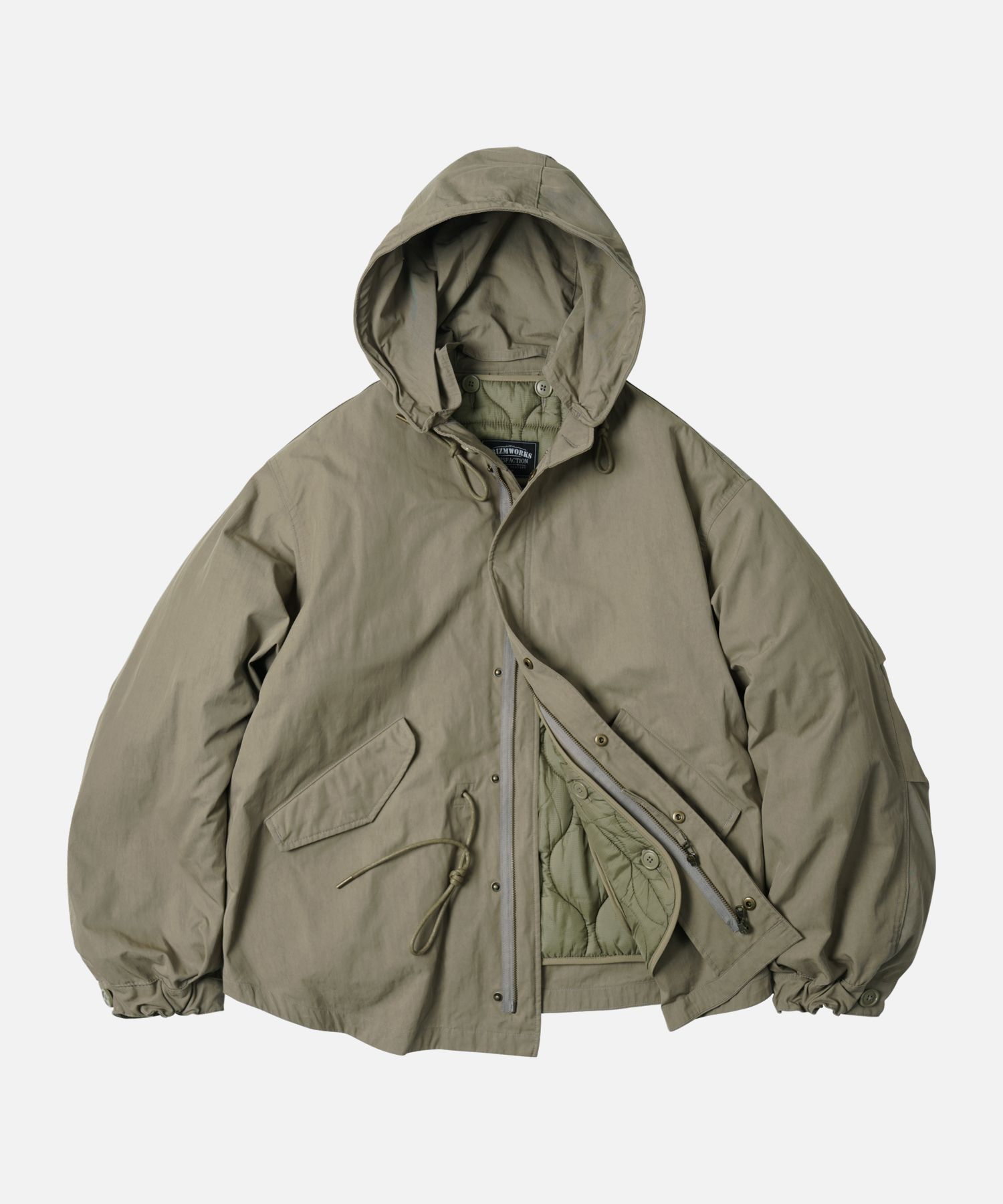 MUSINSA公式 | FRIZMWORKS OSCAR FISHTAIL JACKET 003 _ KHAKI BEIGE