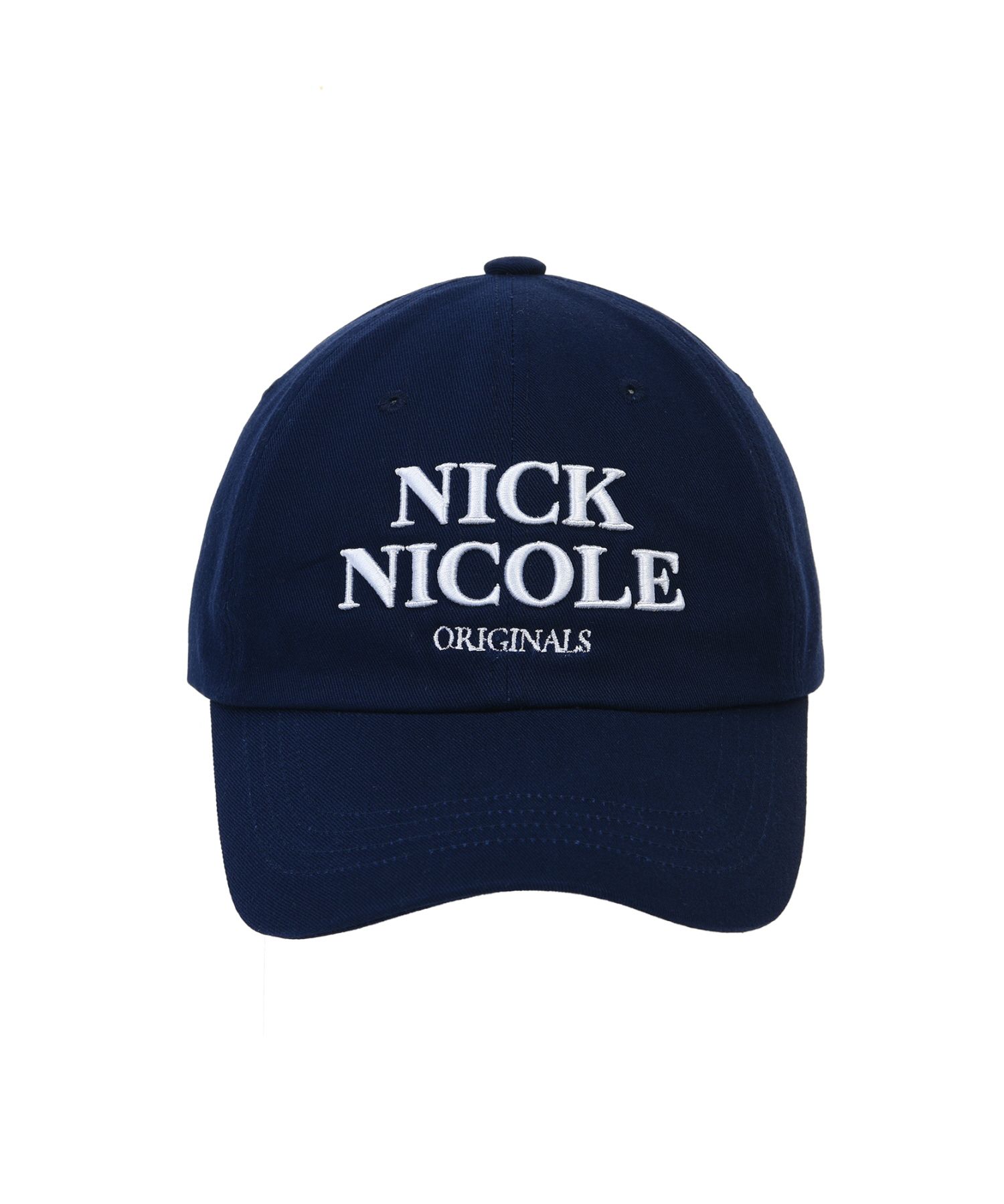MUSINSA | NICK&NICOLE ORIGINALS NICOLE BALL CAP_NAVY