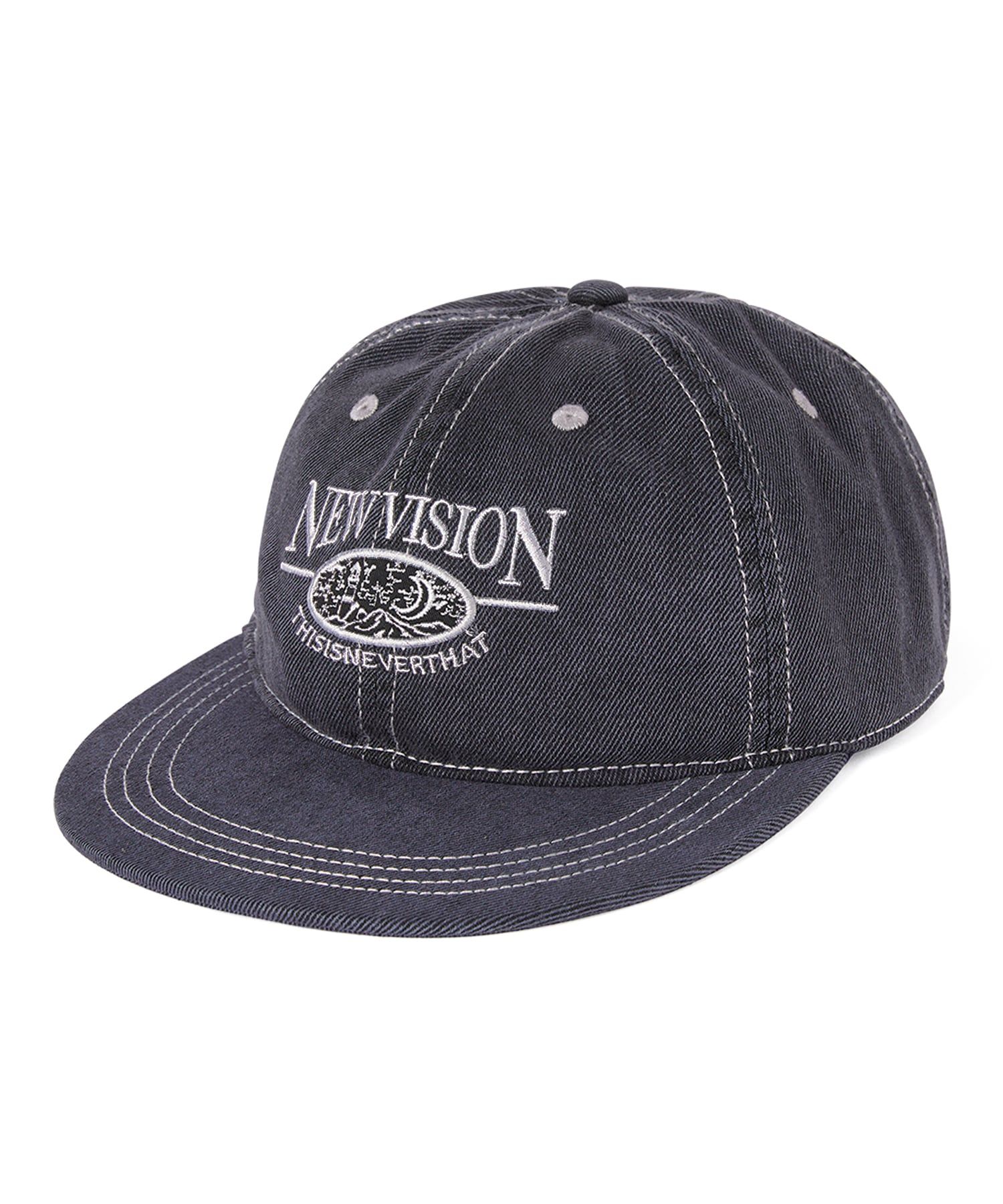 MUSINSA | thisisneverthat® Overdyed NEW VISION Cap Navy