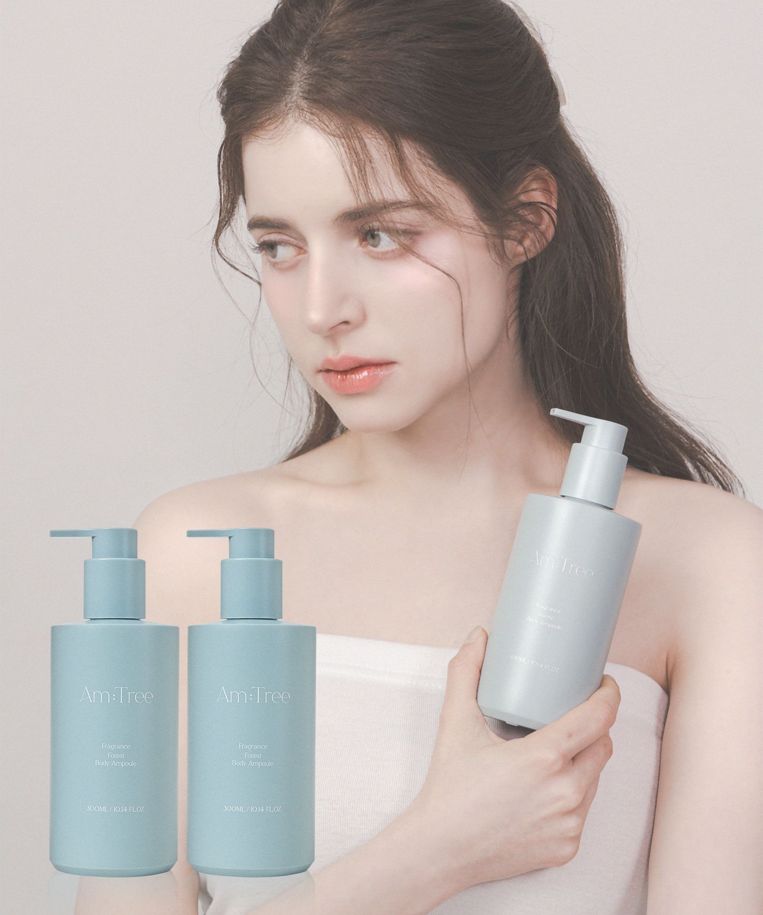 MUSINSA公式 | AMTREE エイエムツリー フレグランス 森パフューム ボディアンプル ウッディ&ハーブ 300ml 2個