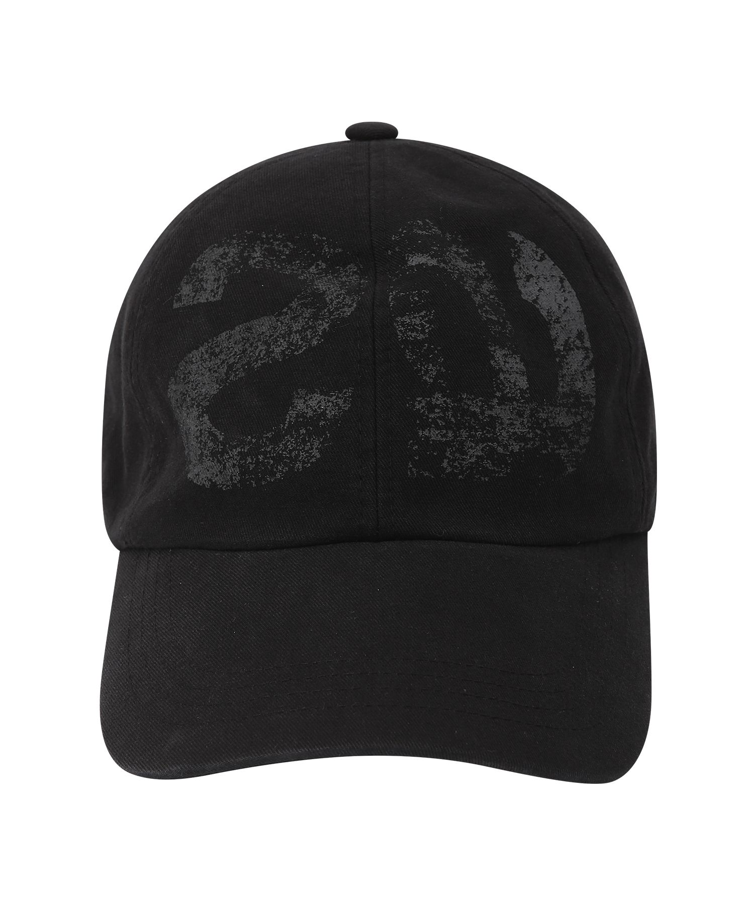 MUSINSA | SLOWACID SA Crack Ball Cap [Black]