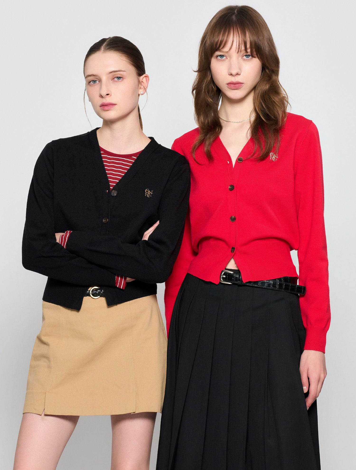 MUSINSA | GENERAL IDEA GNRL Essential Cardigan [2PACK]