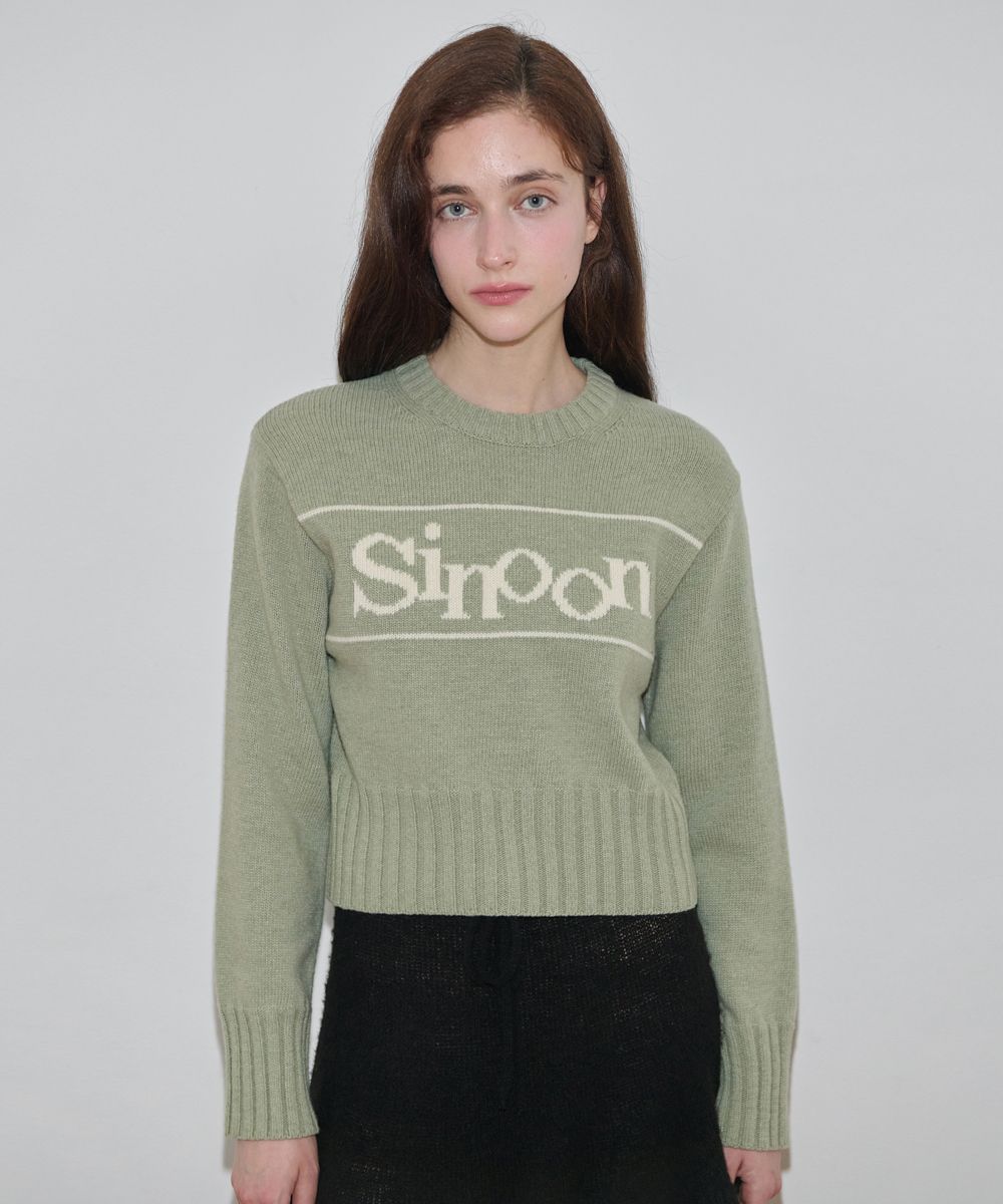 MUSINSA公式 | SINOON Sinoon Pullover Knit (Olive Green)