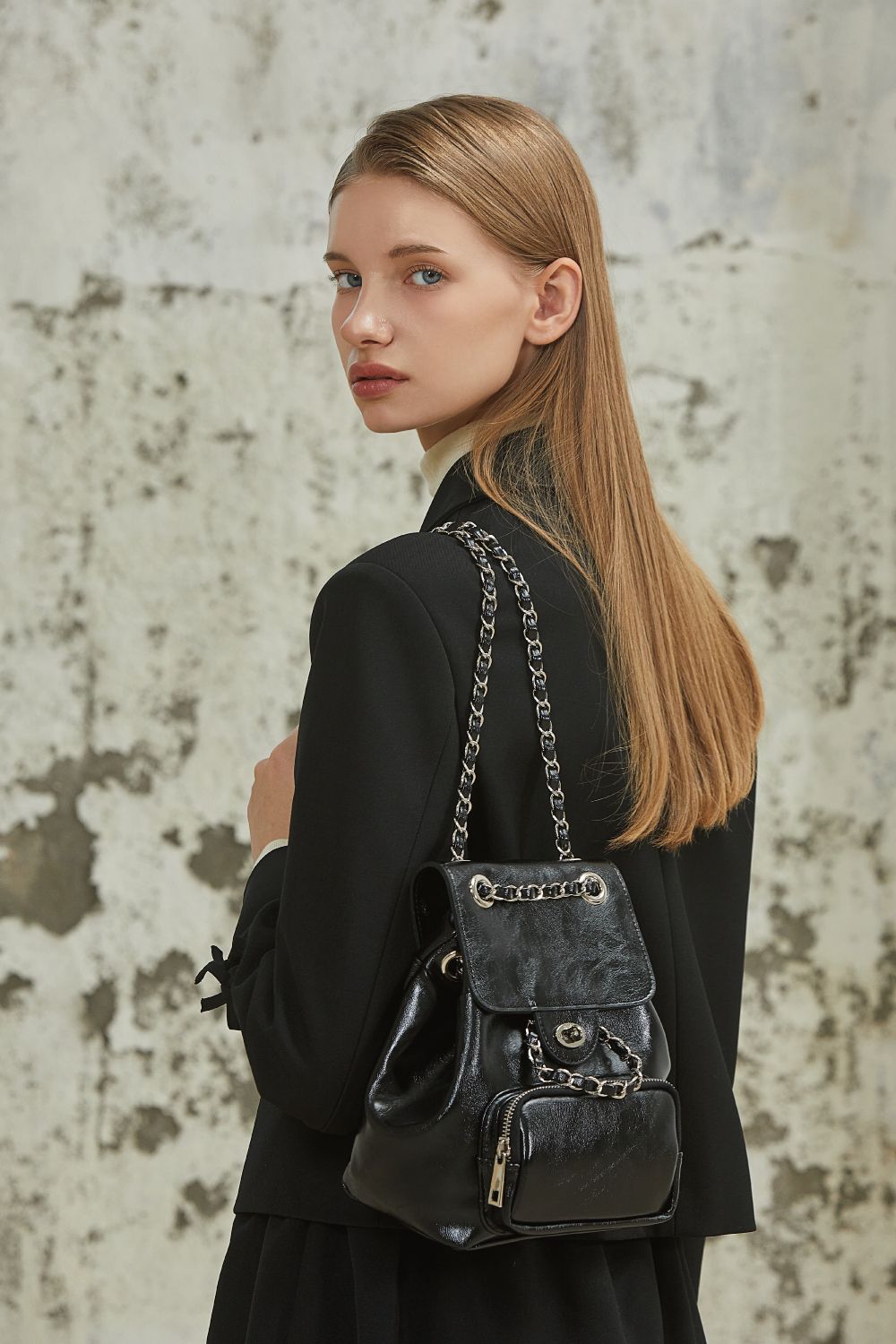 MUSINSA | ANOETIC ANC CLASSIC OUTPOCKET BACKPACK_BLACK