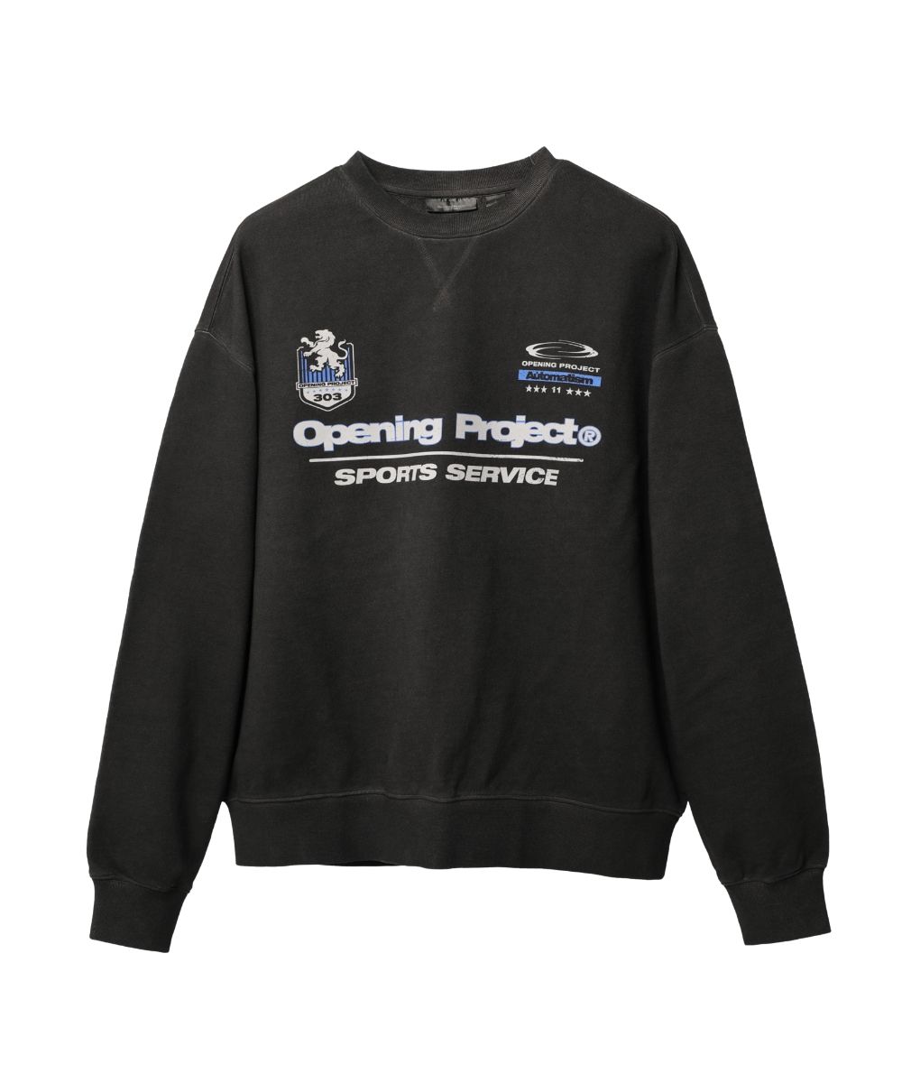 MUSINSA公式 | OPENING PROJECT Team Play Sweatshirt - Charcoal