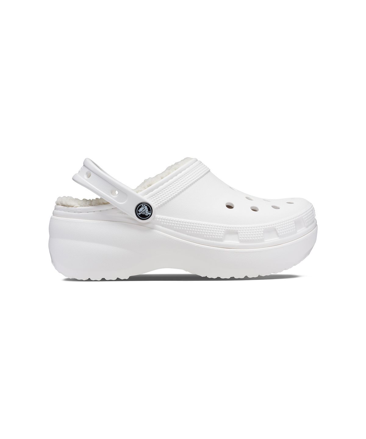 크록스(CROCS) 클래식 플랫폼 라인드 클로그 우먼 - 화이트 / 207938-100 - 사이즈 & 후기 | 무신사