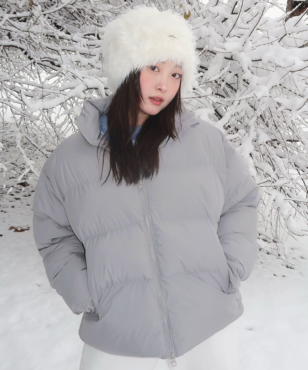 MUSINSA | URBANAGE Urban Age Basic 2WAY Short Padding_Gray