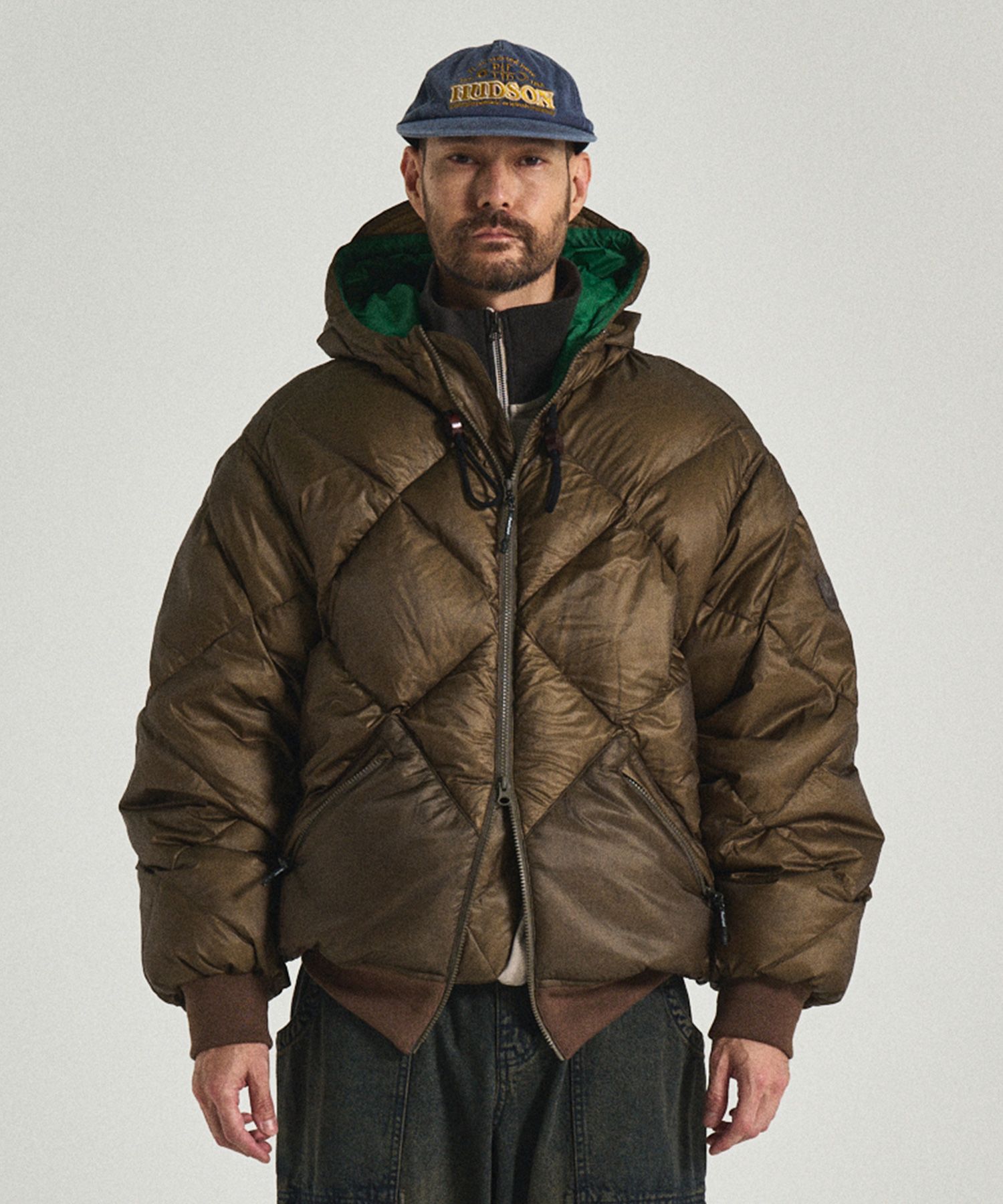 MUSINSA | PENFIELD RIOT DUCK DOWN FLIGHT JACKET BEIGE_FQ4WJ60U