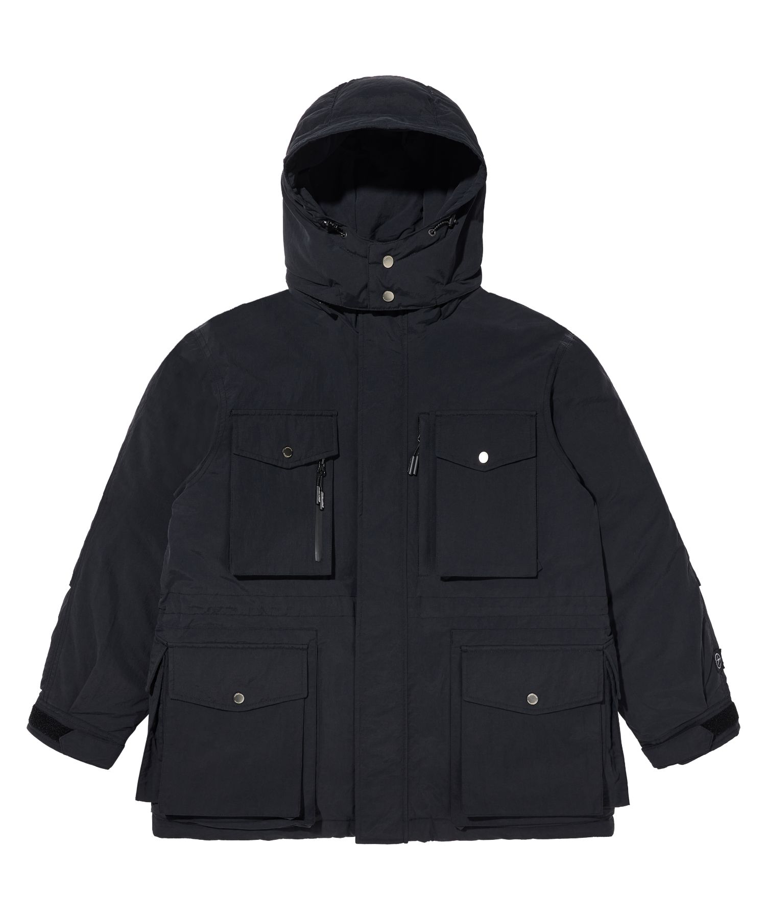 MUSINSA | LOCKHEED MARTIN LM HIKER 4 POCKET DUCK DOWN JUMPER (BLACK)