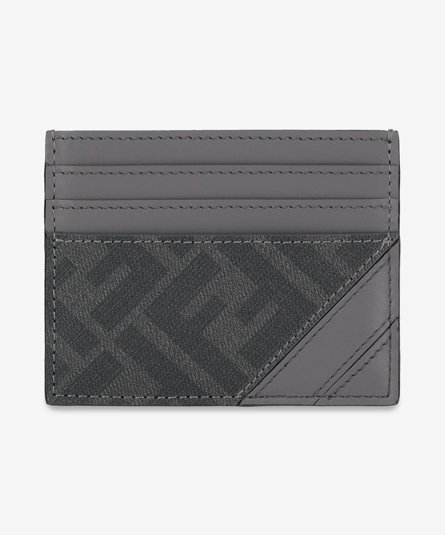 MUSINSA | FENDI Fendi Diagonal Card Holder - Grey / 7M0164AFCBF0FDY