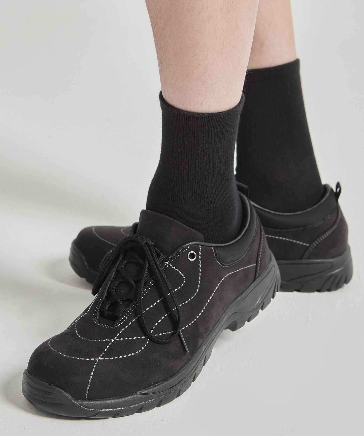 MUSINSA公式 | PASCOROZEN JC3300 Alps Trekking Shoes Black