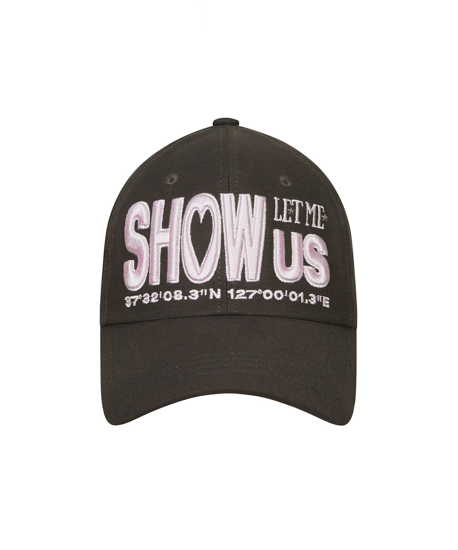 MUSINSA公式 | LUV IS TRUE SH SHOW US BALLCAP(BROWN)